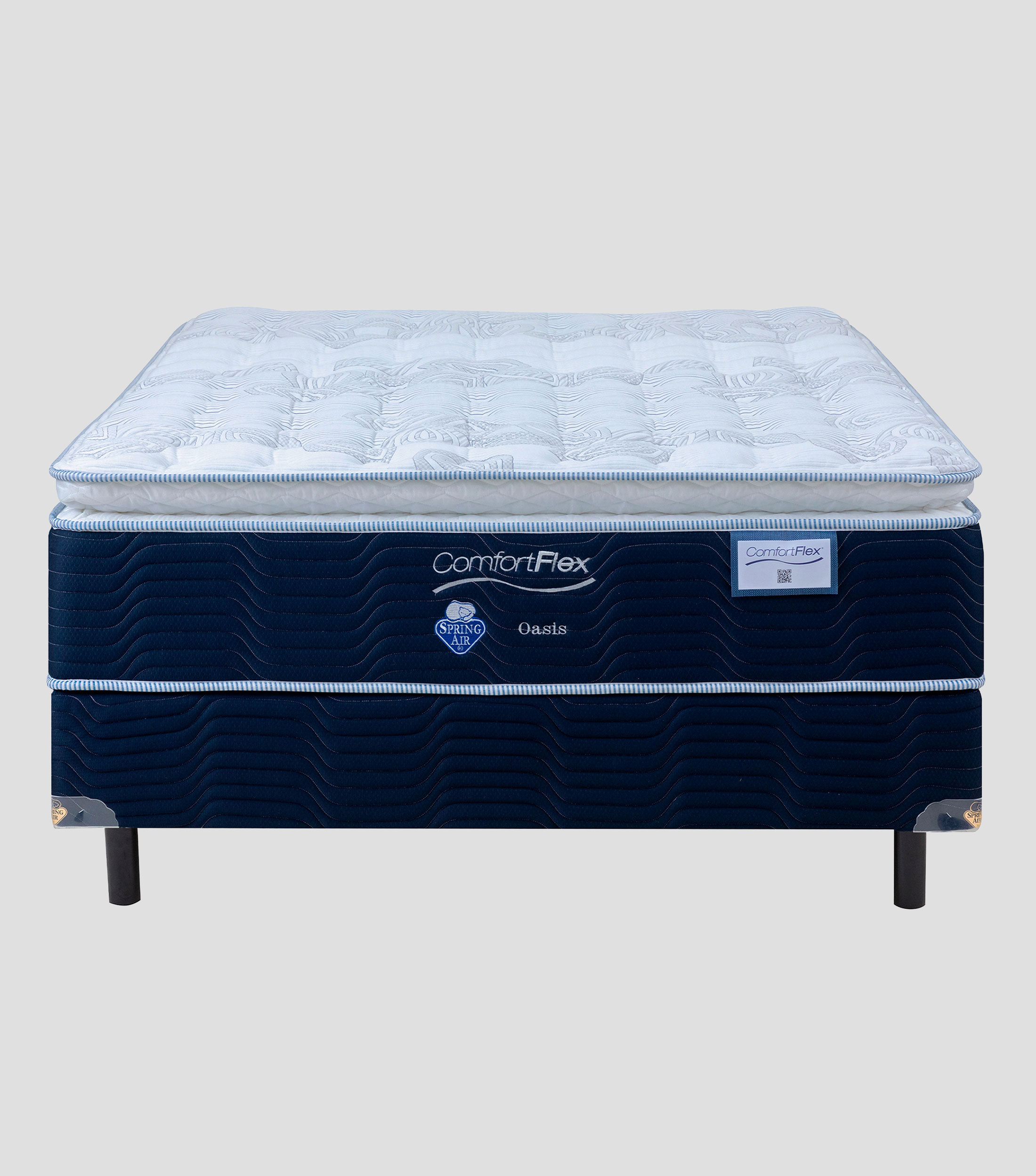 Spring Air Set de Colchón y Box Oasis Individual - El Palacio de Hierro