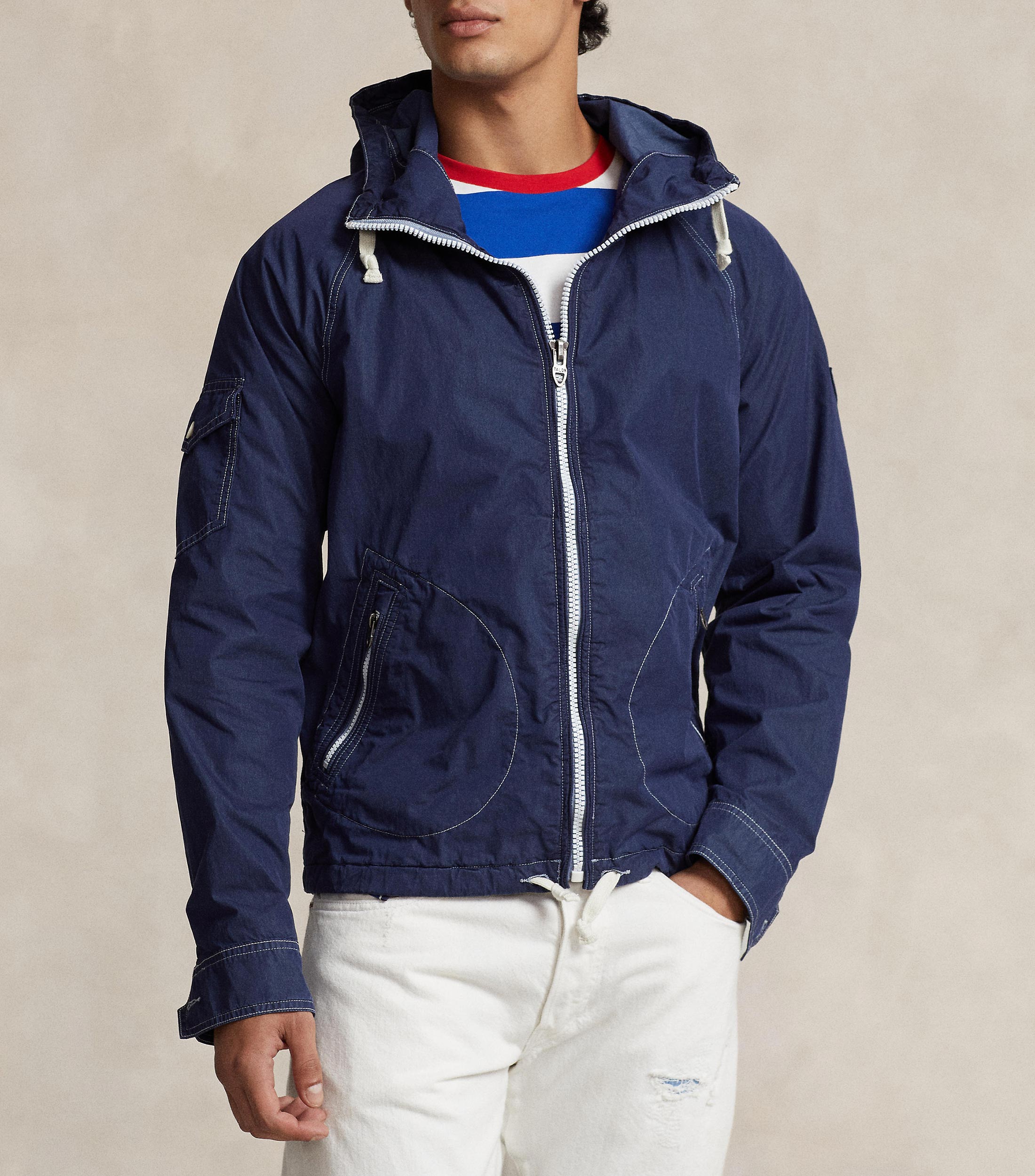 Polo Ralph Lauren: Chamarra con capucha Hombre | El Palacio de Hierro