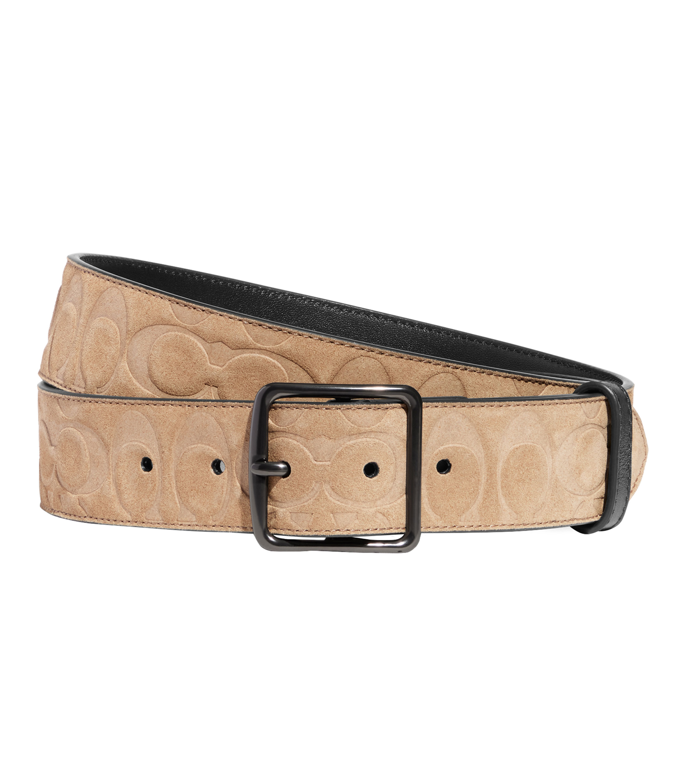 COACH Cinturón en piel café Hombre - El Palacio de Hierro