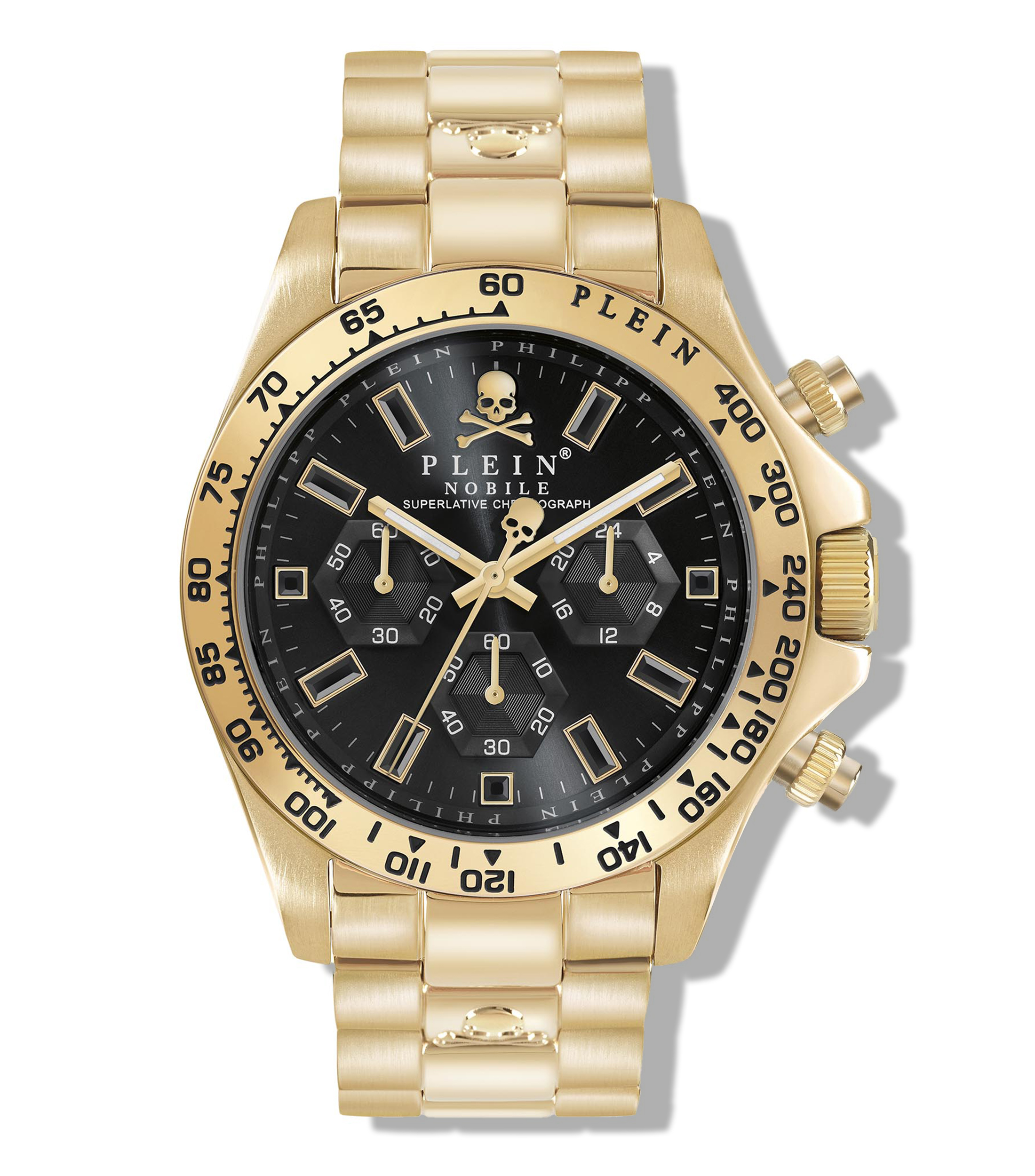 Philipp Plein Reloj para Hombre Nobile de Vestir, Dorado - El Palacio ...