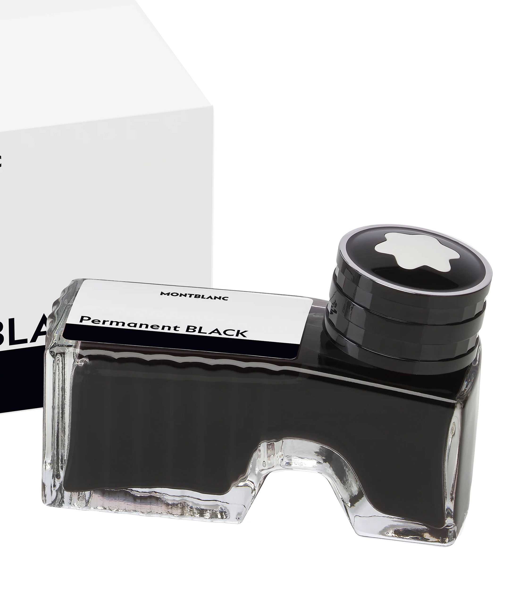 Montblanc Tintero Permanent Black, 60 ml - El Palacio de Hierro