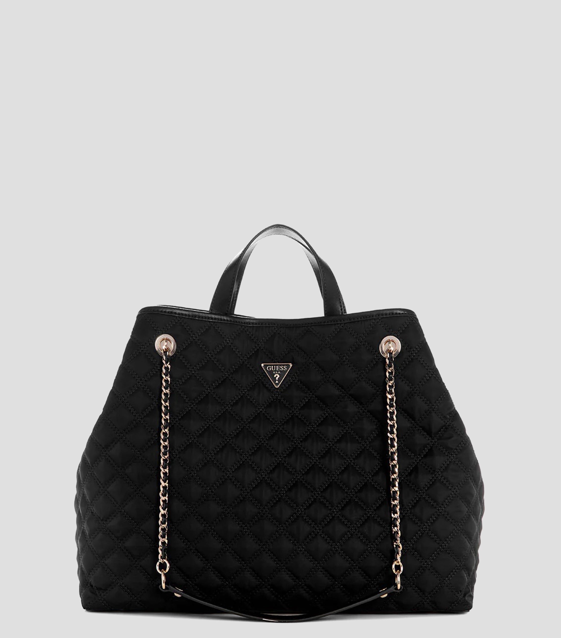 Guess Bolsa Tote Giully capitonada Mujer |El Palacio de Hierro