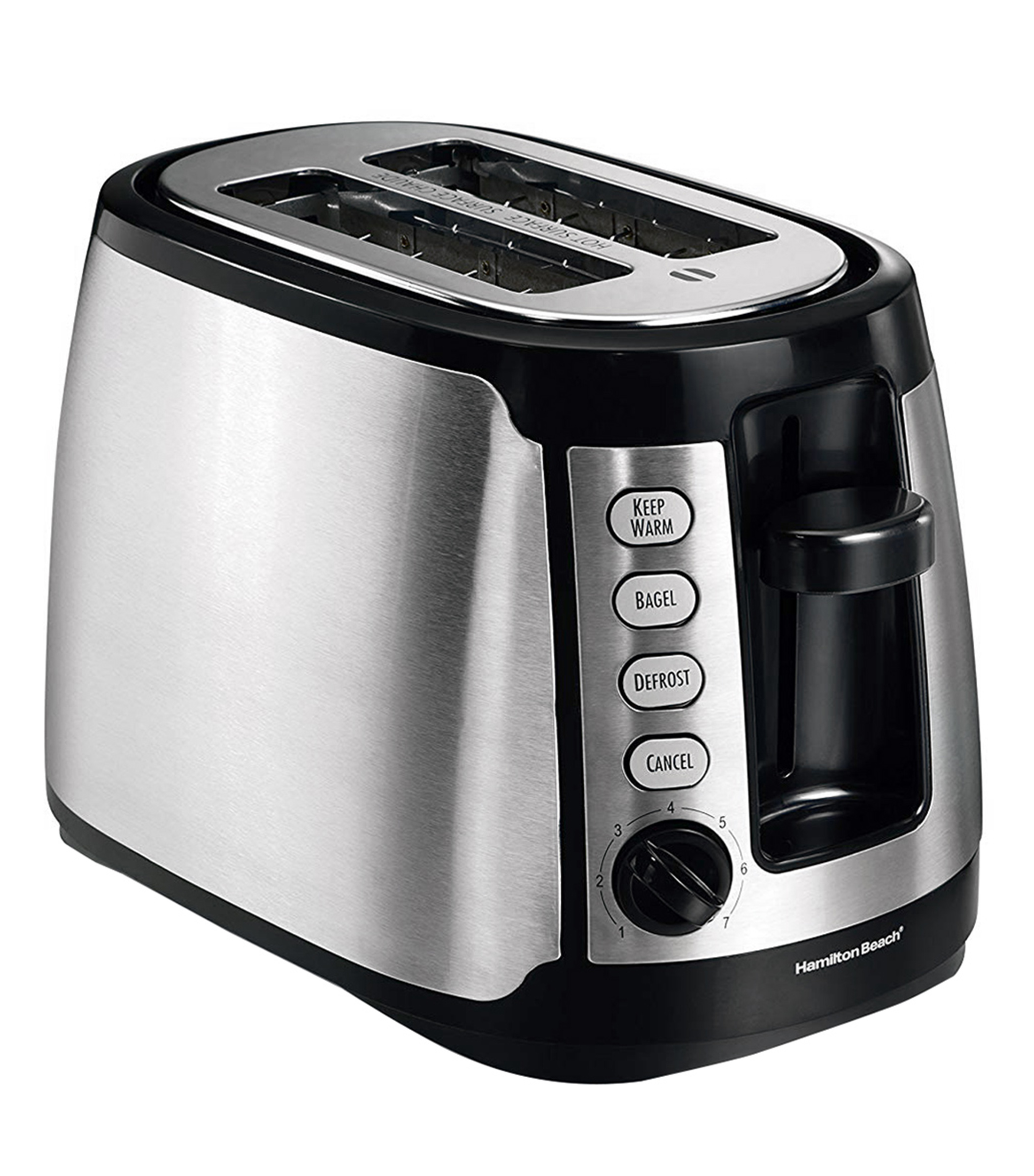 Hamilton Beach Tostador para Pan 2 Rebanadas en Acero Inoxidable - El ...