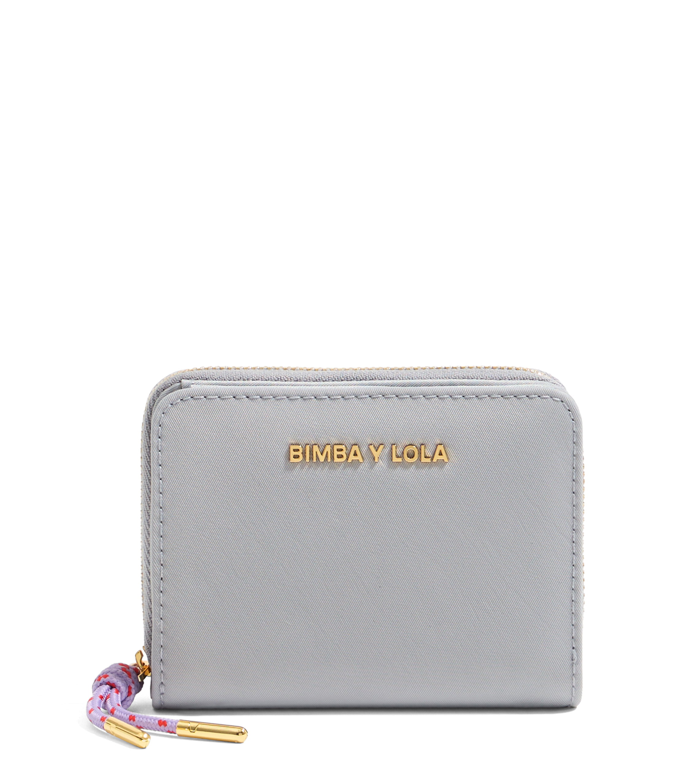 Bimba y Lola: Cartera solapa nylon lila empolvado Mujer | El Palacio de ...