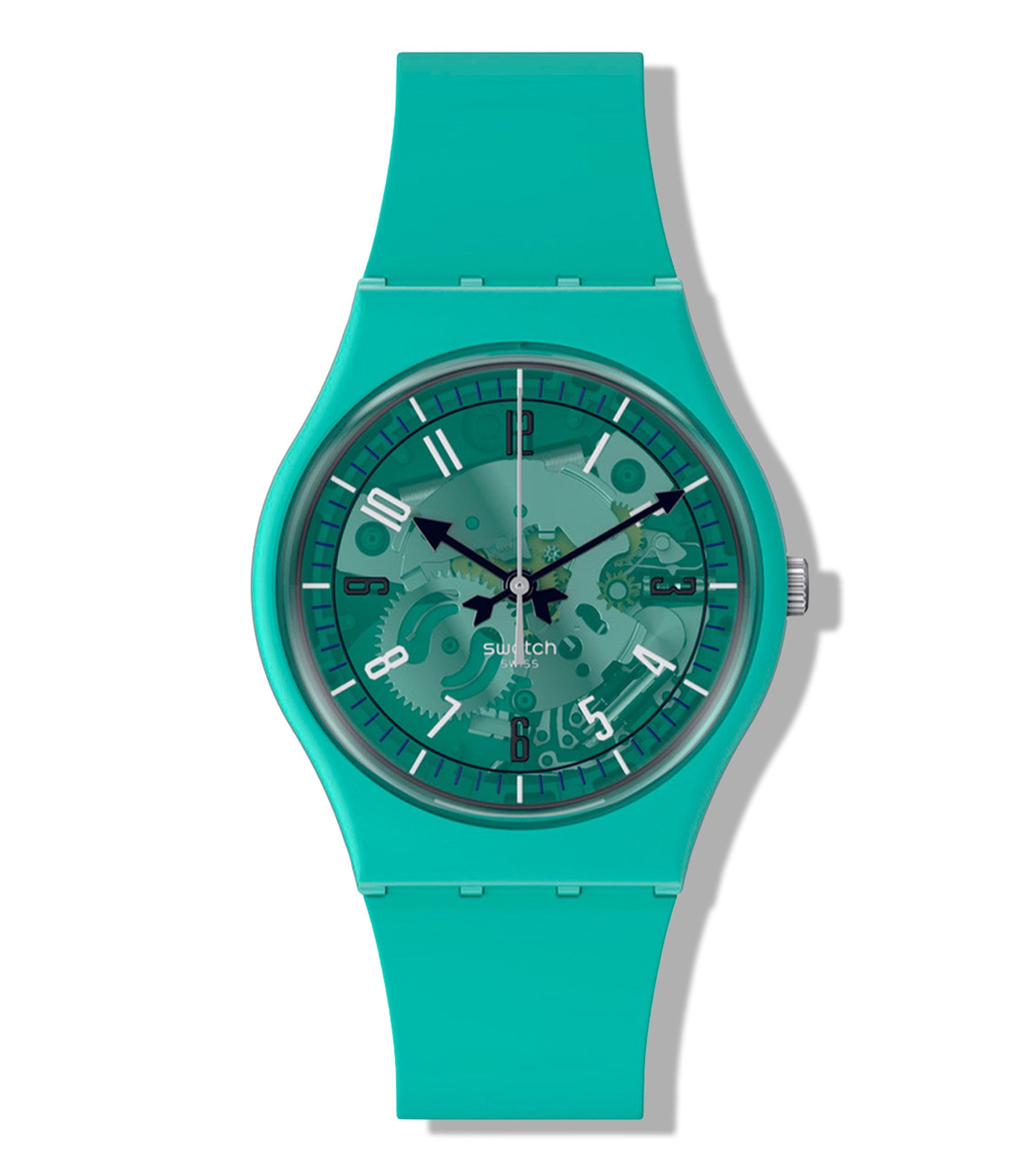 Swatch: Reloj Unisex Gent Biosourced deportivo Turquesa | El Palacio de ...