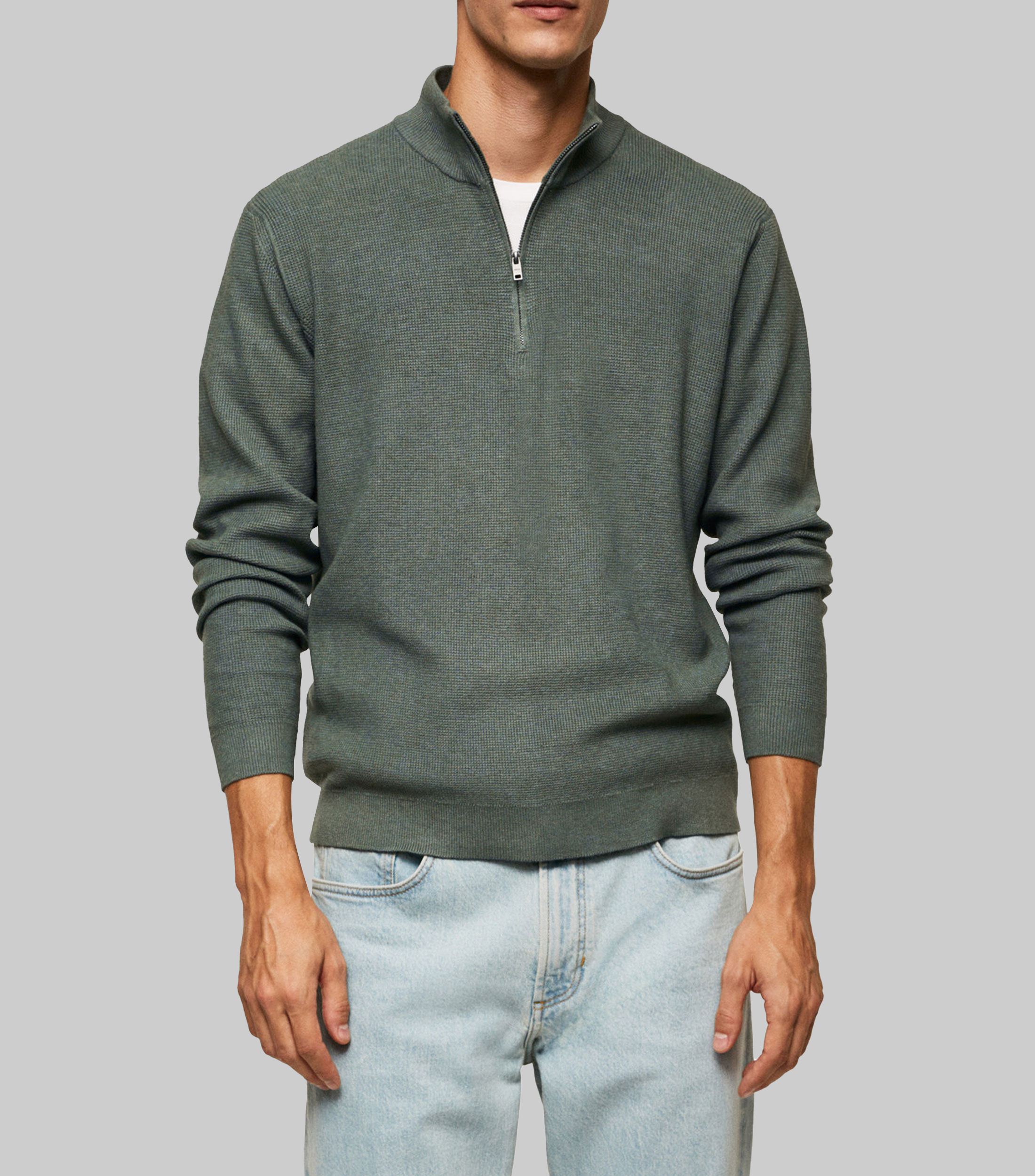 Mango Suéter cuello redondo Hombre - El Palacio de Hierro