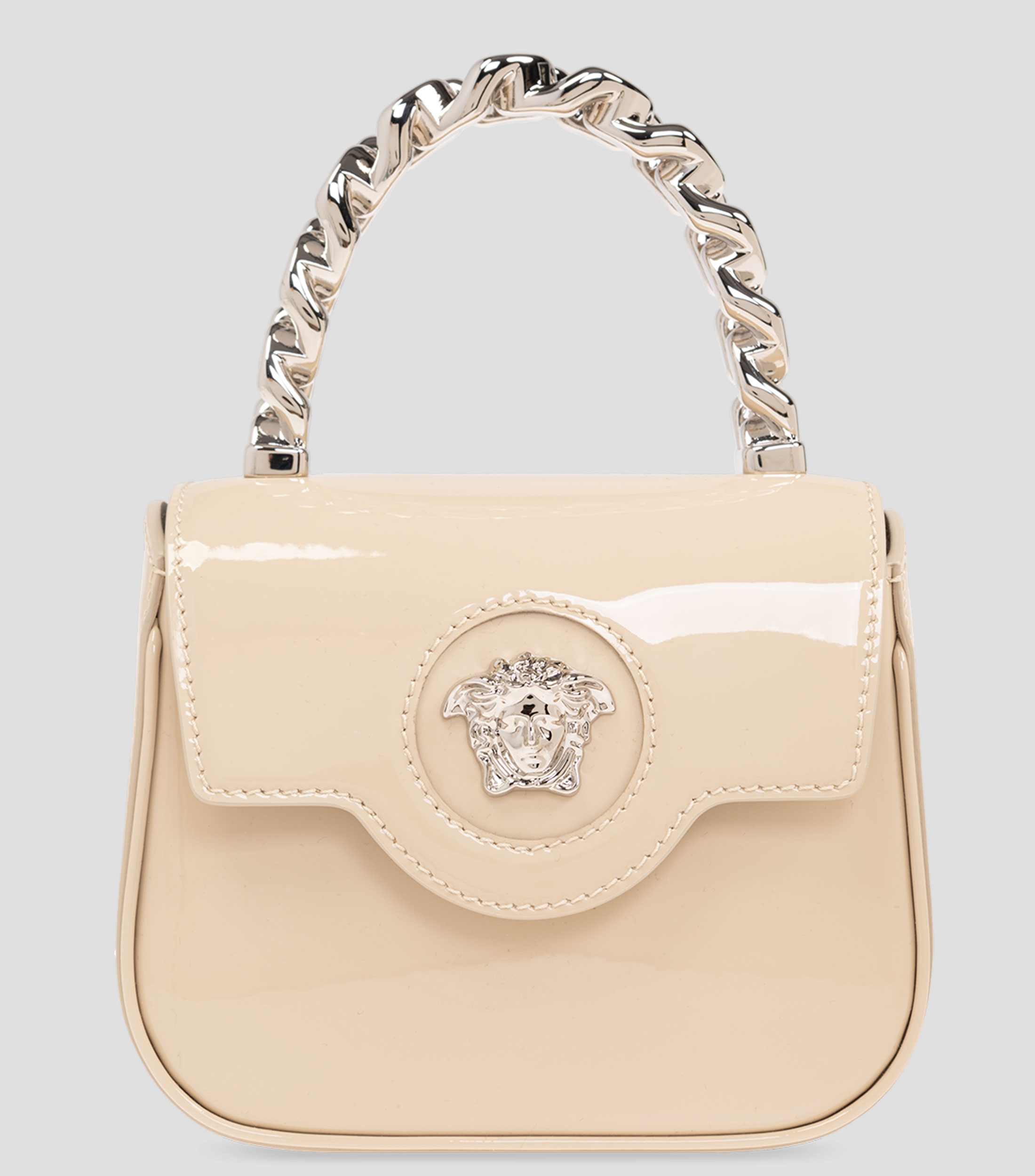 Versace: Bolso mini de mano en piel Mujer | El Palacio de Hierro