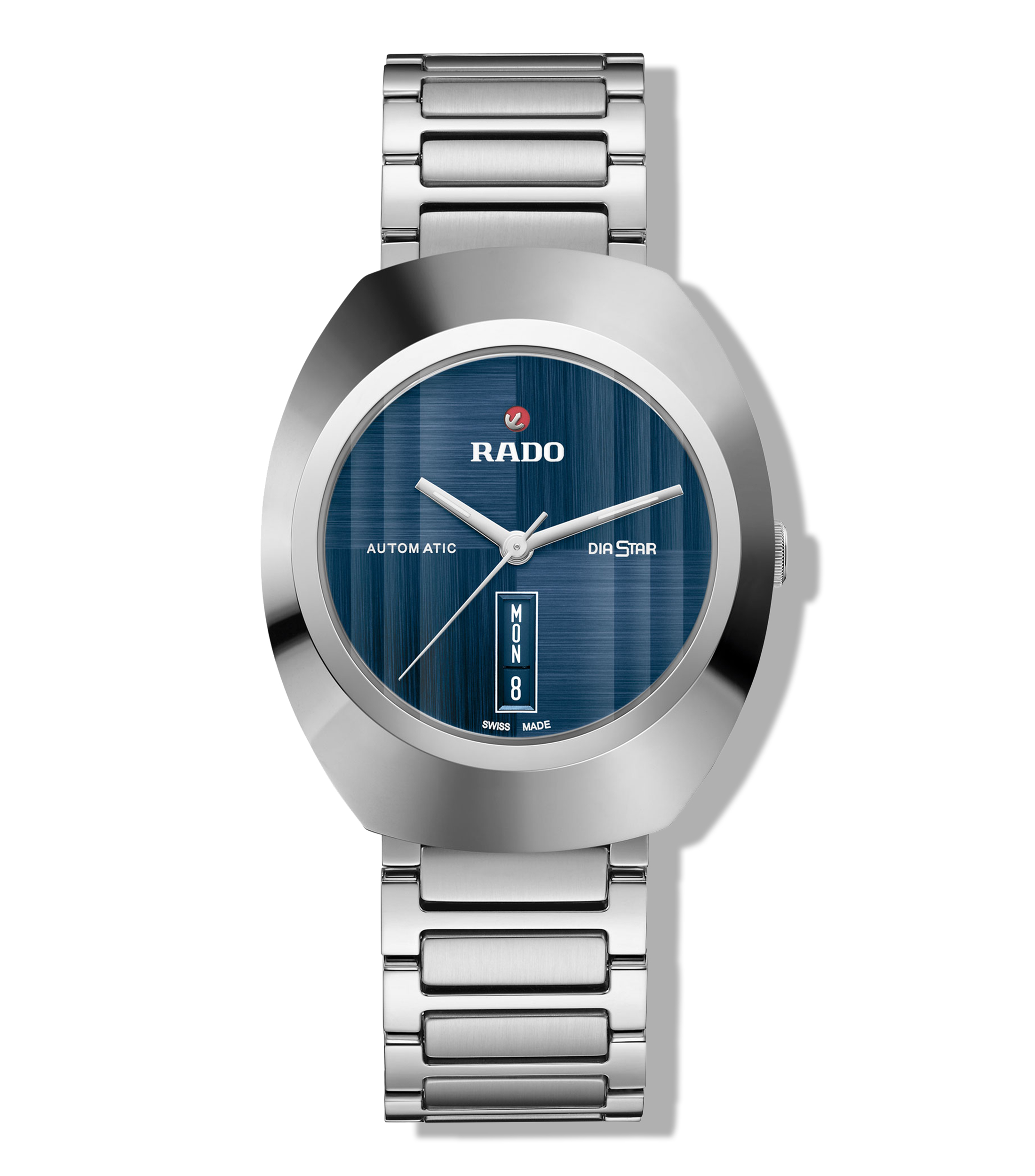 Rado Reloj DiaStar Original Plata, Carátula Azul Hombre - El Palacio de ...