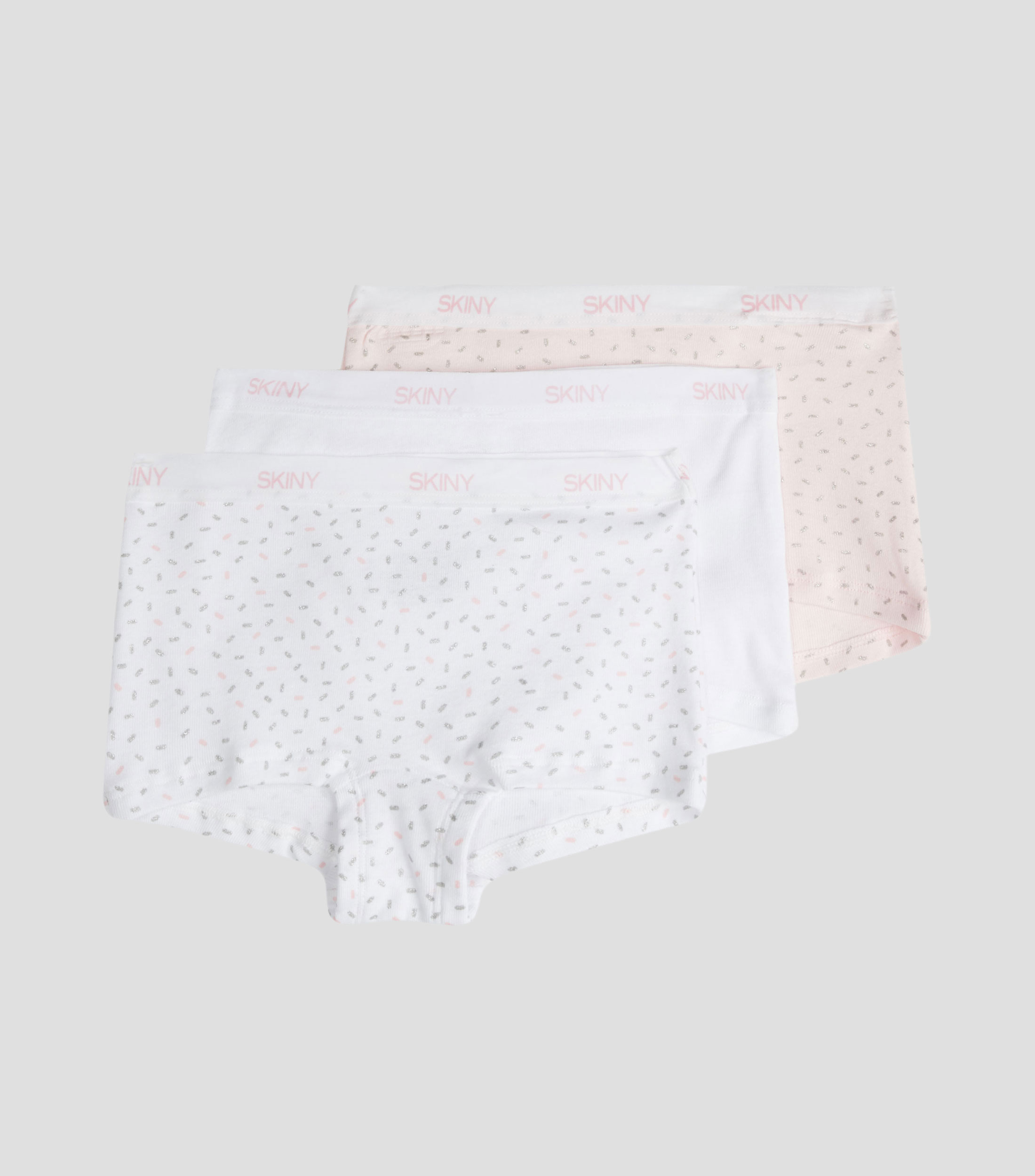 Skiny Kids Set 3 Bóxers Niña - El Palacio de Hierro