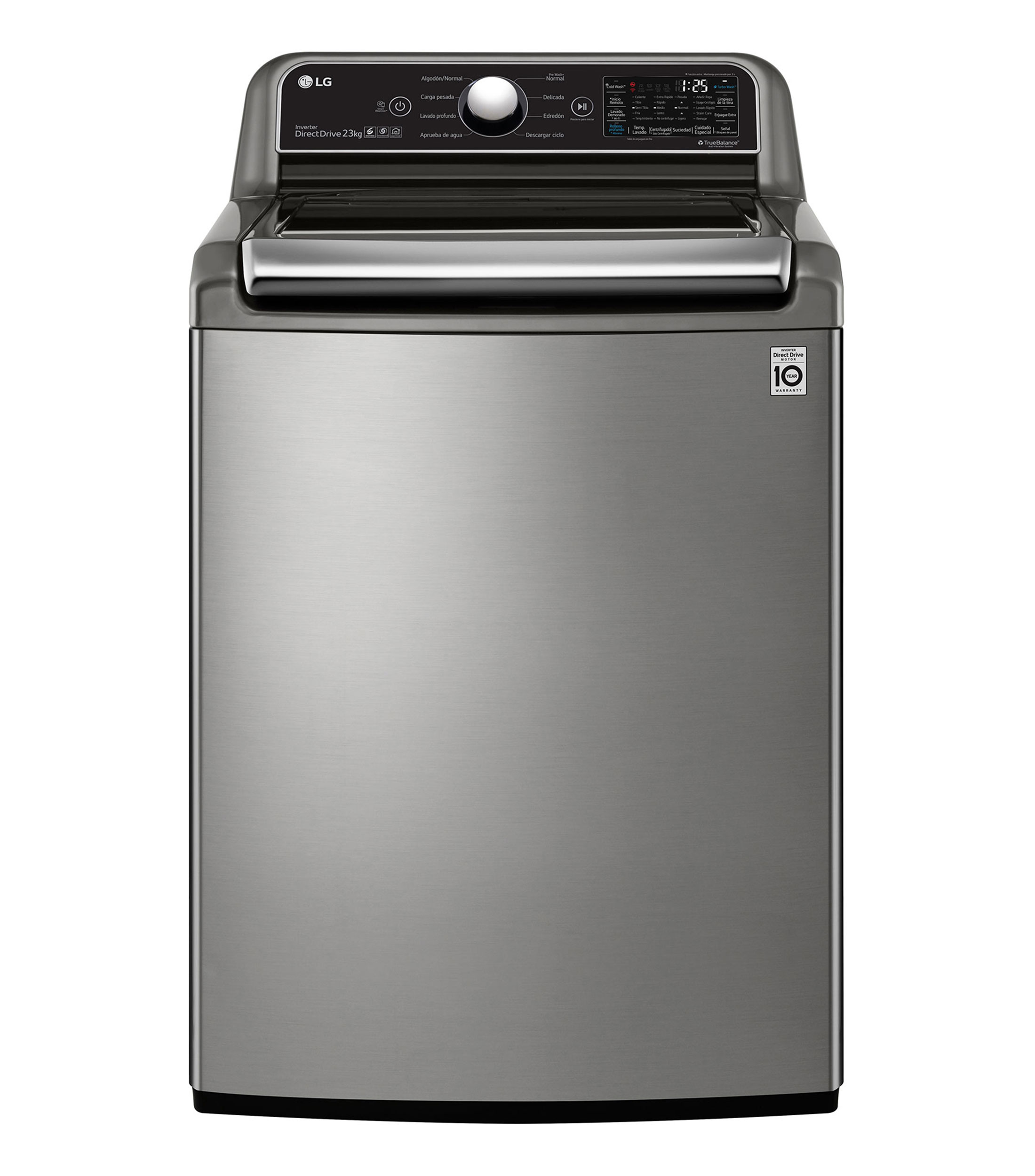 LG: Lavadora 23 Kg Inverter Direct Drive Carga Superior WT23VT6HA Plata ...