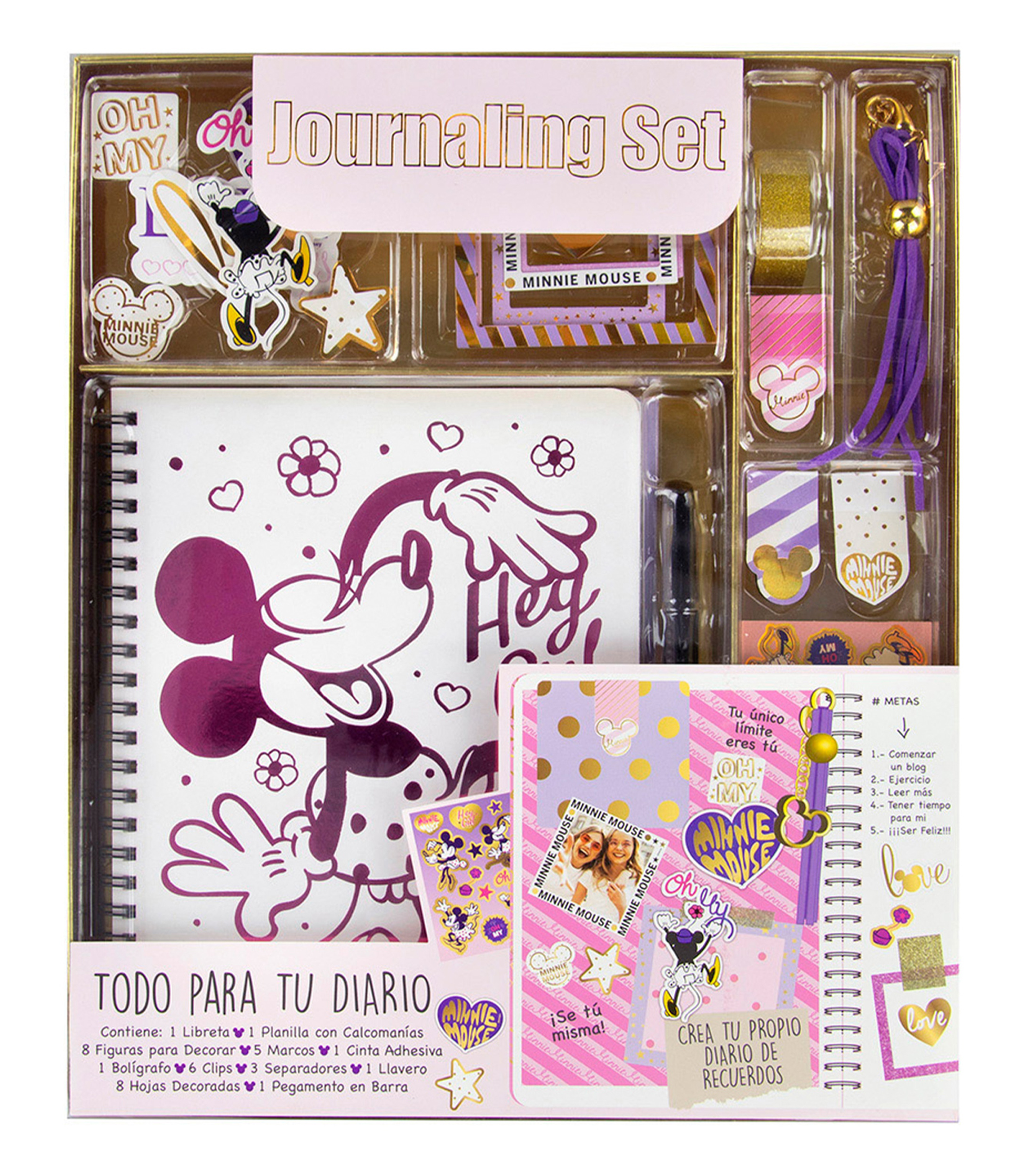 Gandhi Set de Diario Minnie Mouse Niña - El Palacio de Hierro