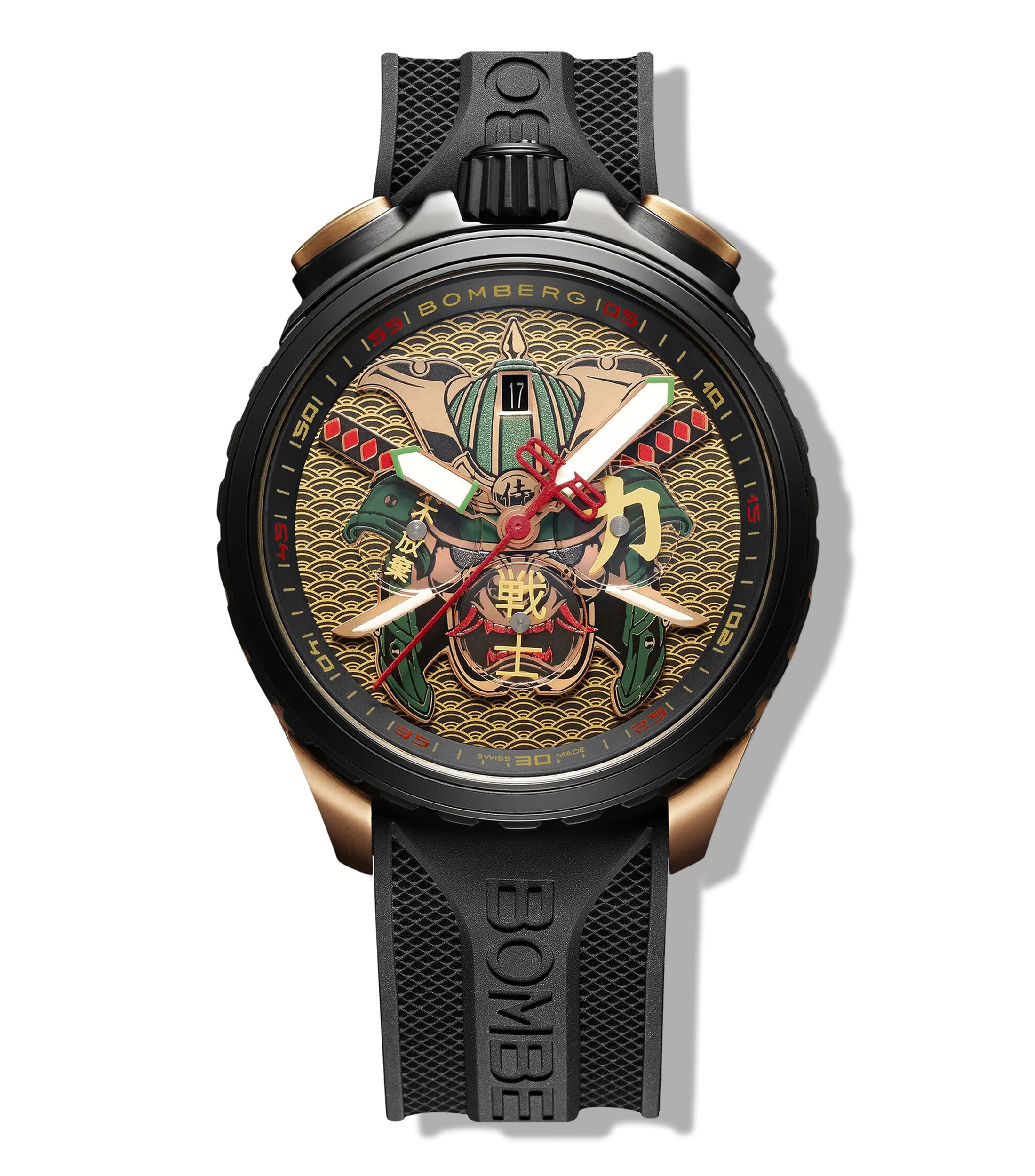 Bomberg Reloj Bolt-68 Heritage Samurái Hombre - El Palacio de Hierro