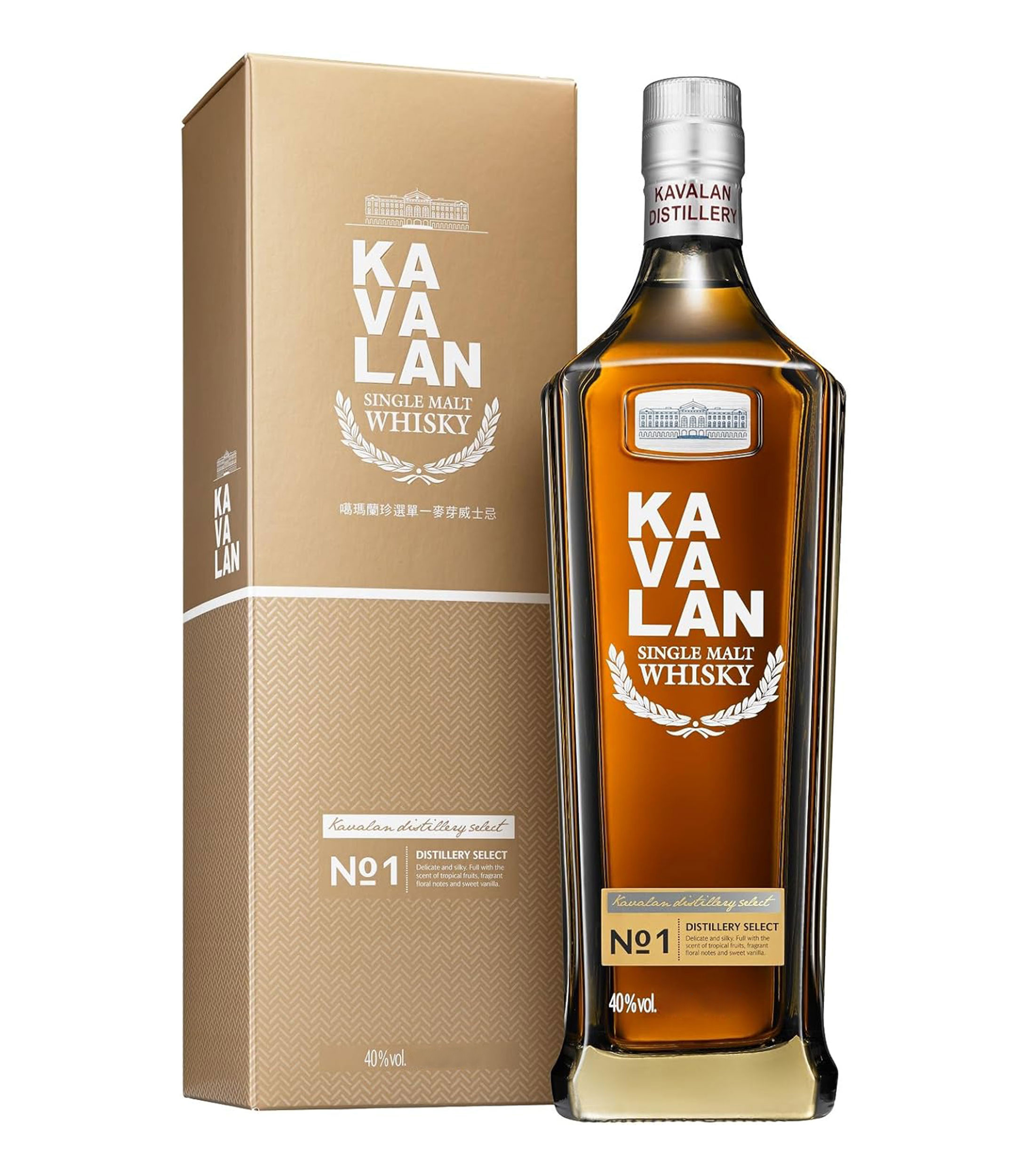 Kavalan: Whisky Distillery Select No. 1, 700 ml | El Palacio de Hierro