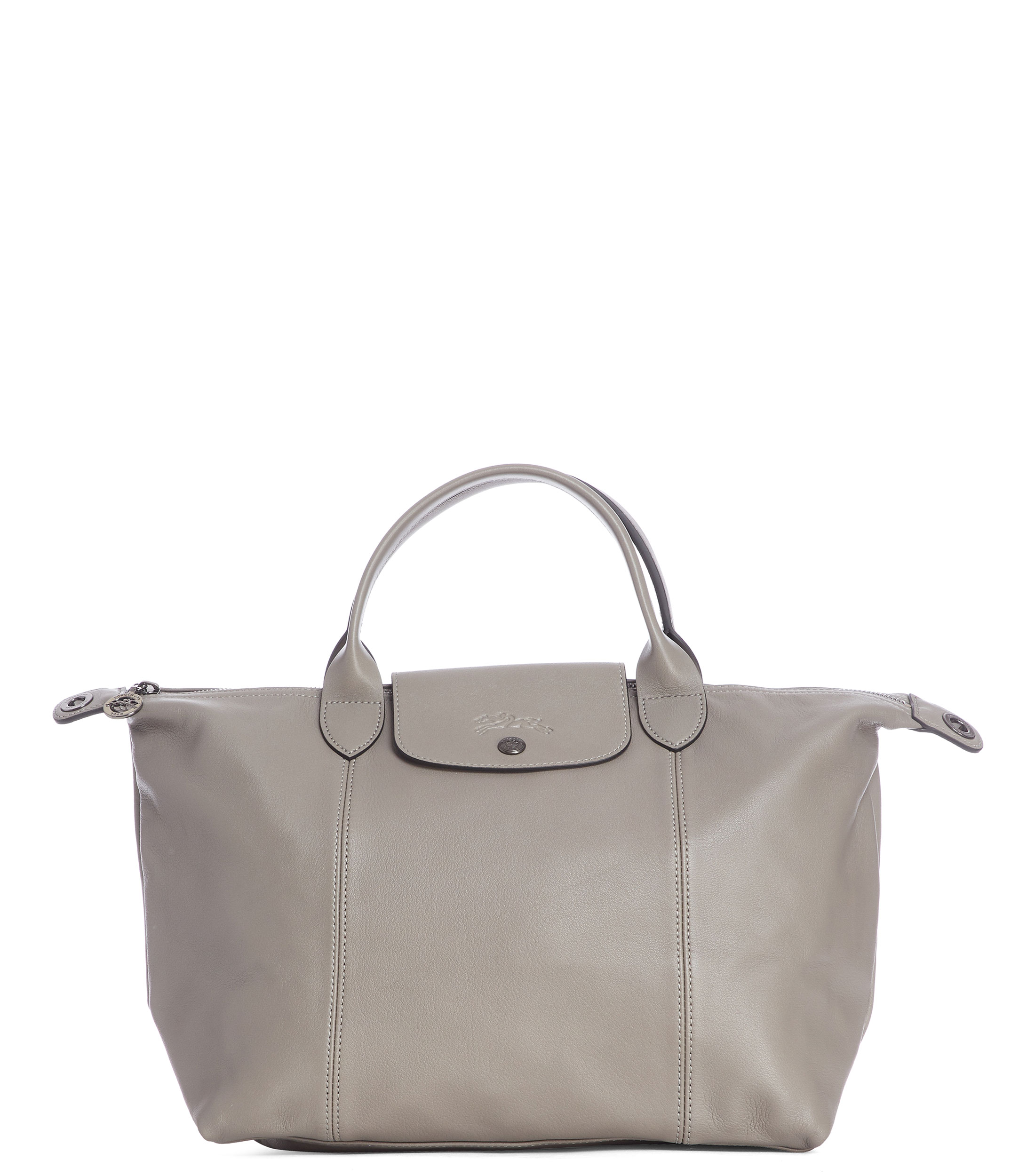 Longchamp: Bolso shoulder terra en piel Le Pliage granulado Mujer | El ...
