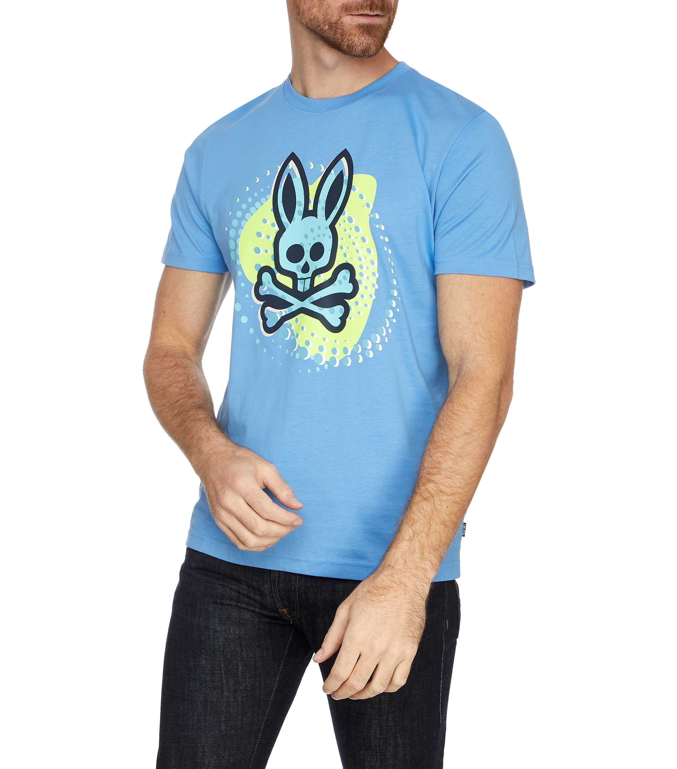 Psycho Bunny Playera con logotipo multicolor Hombre - El Palacio de Hierro