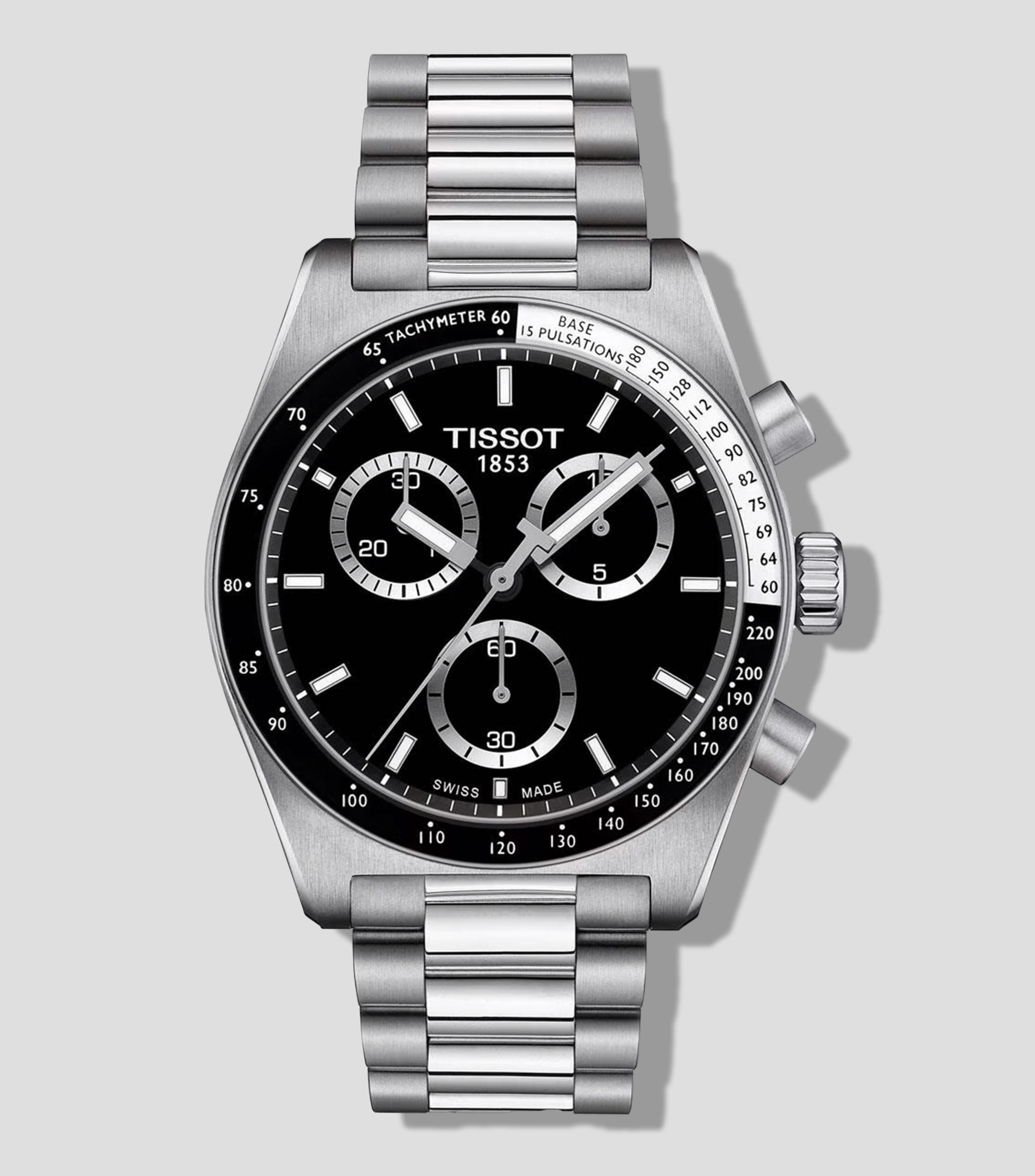 Tissot Reloj para Hombre PR516 de Vestir, Plateado - El Palacio de Hierro