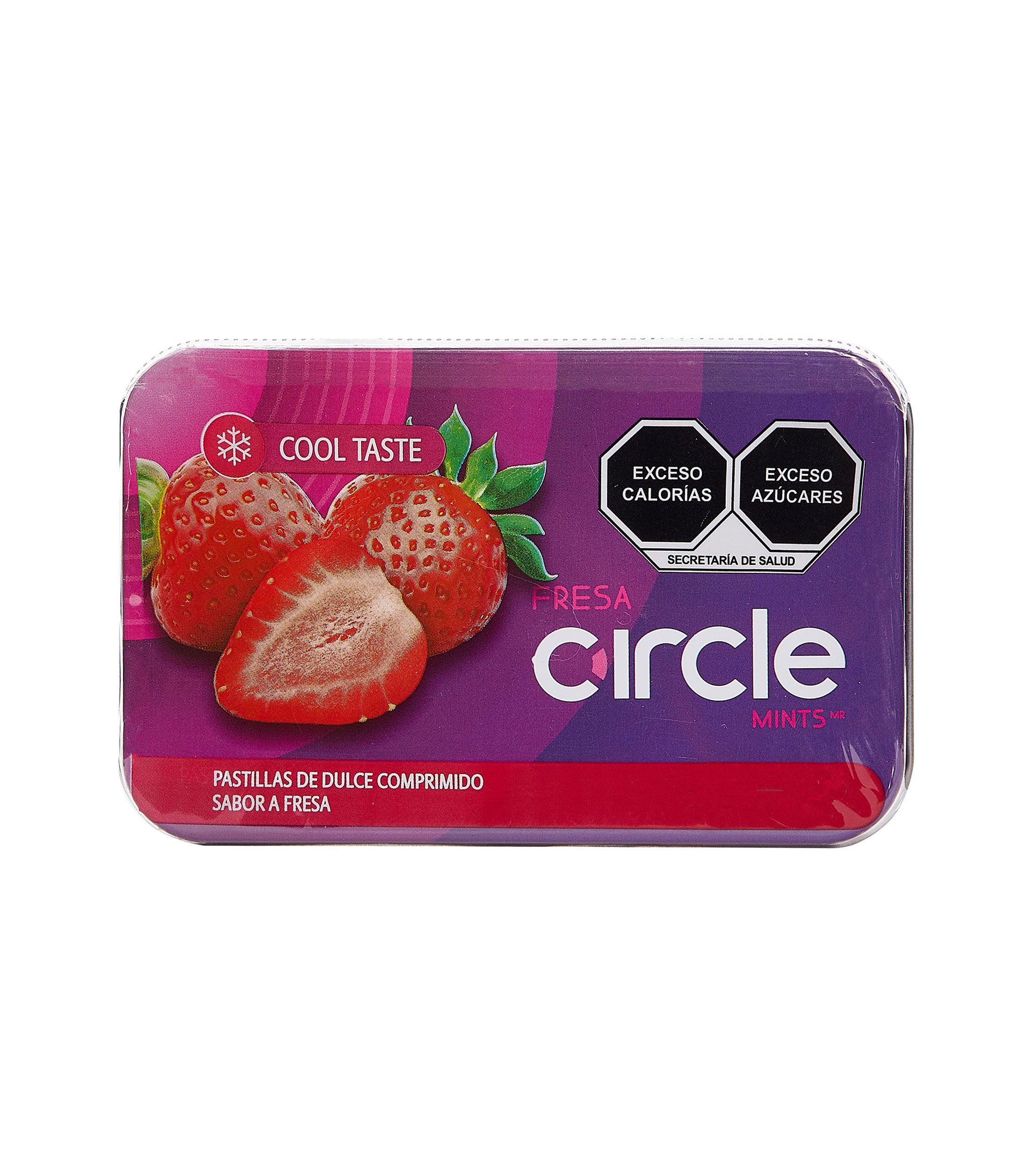 Circle Mints | Pastillas de dulce comprimido Fresa, 28 g | El Palacio ...