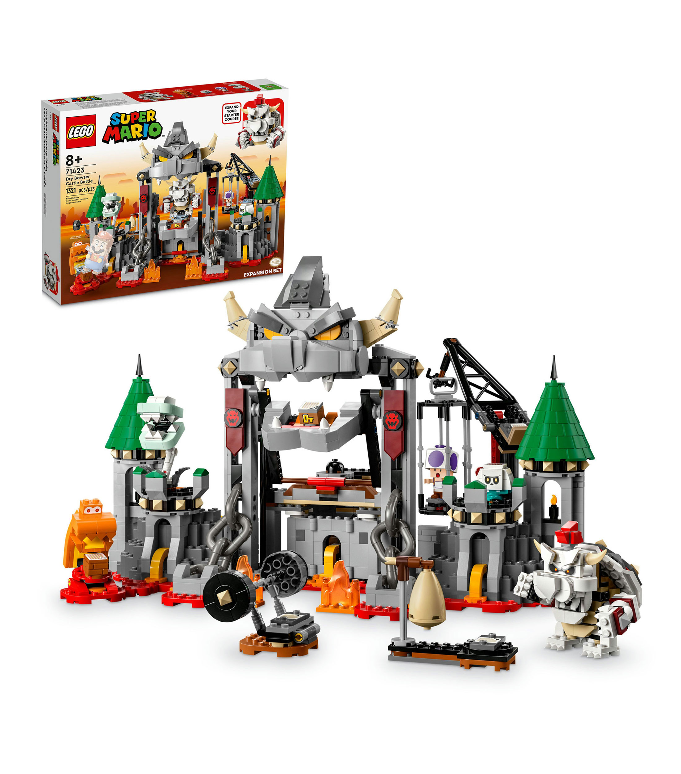 Lego LEGO Super Mario, Set de Expansión: Batalla contra Bowsitos en el ...