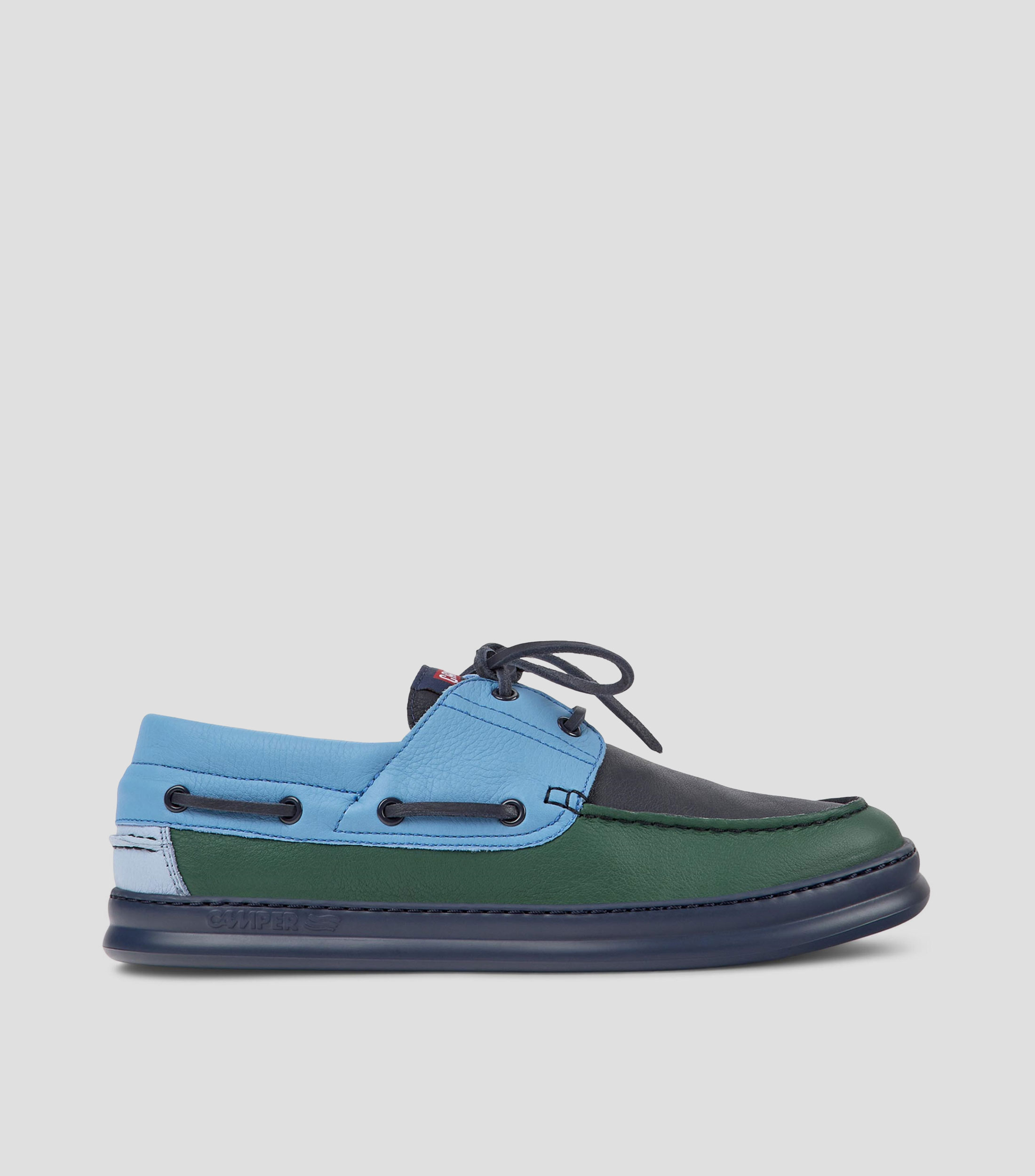 Camper: Mocasines en piel multicolor Hombre | El Palacio de Hierro