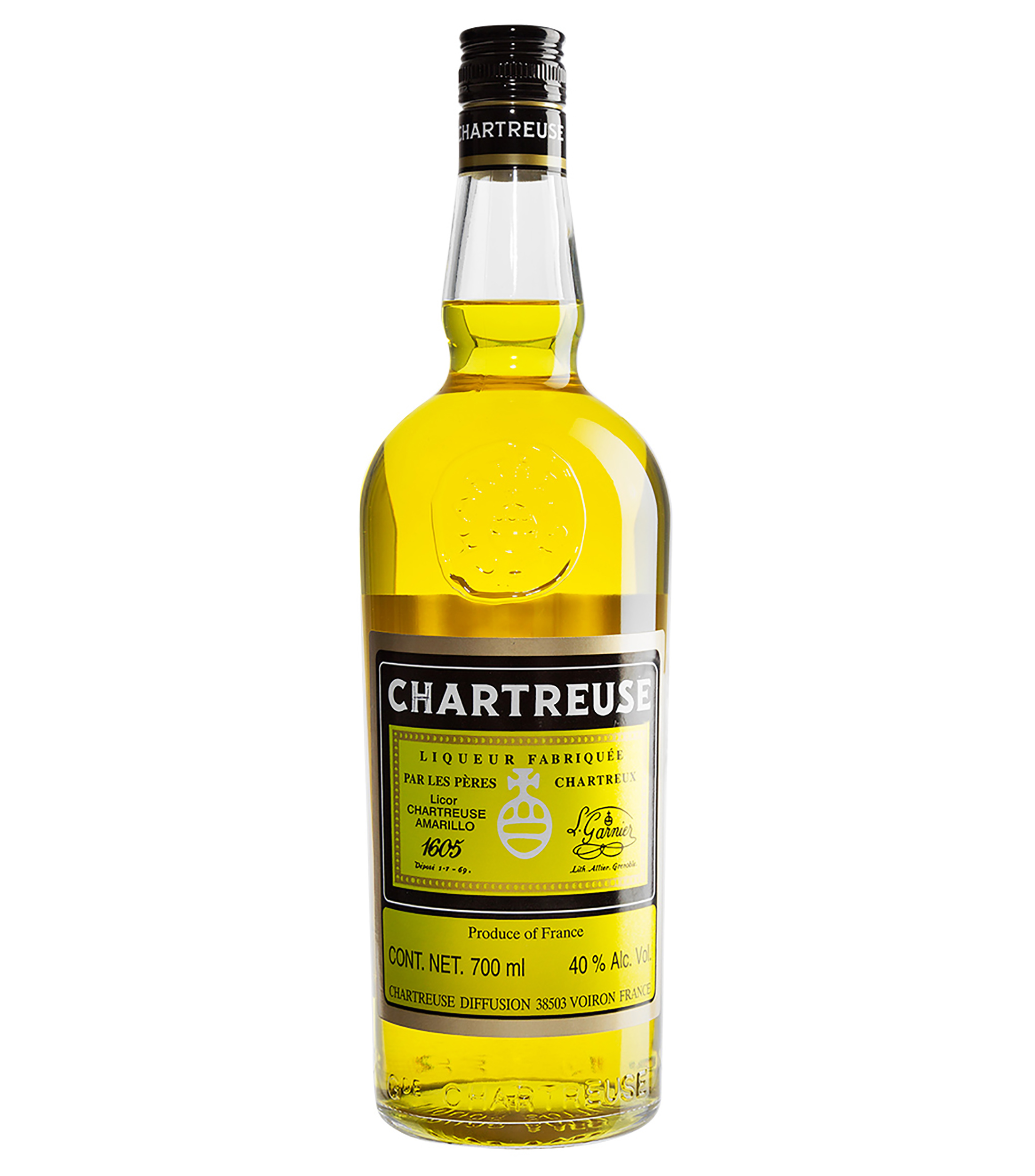 Chartreuse Licor Chartreuse Amarillo, 700 ml - El Palacio de Hierro