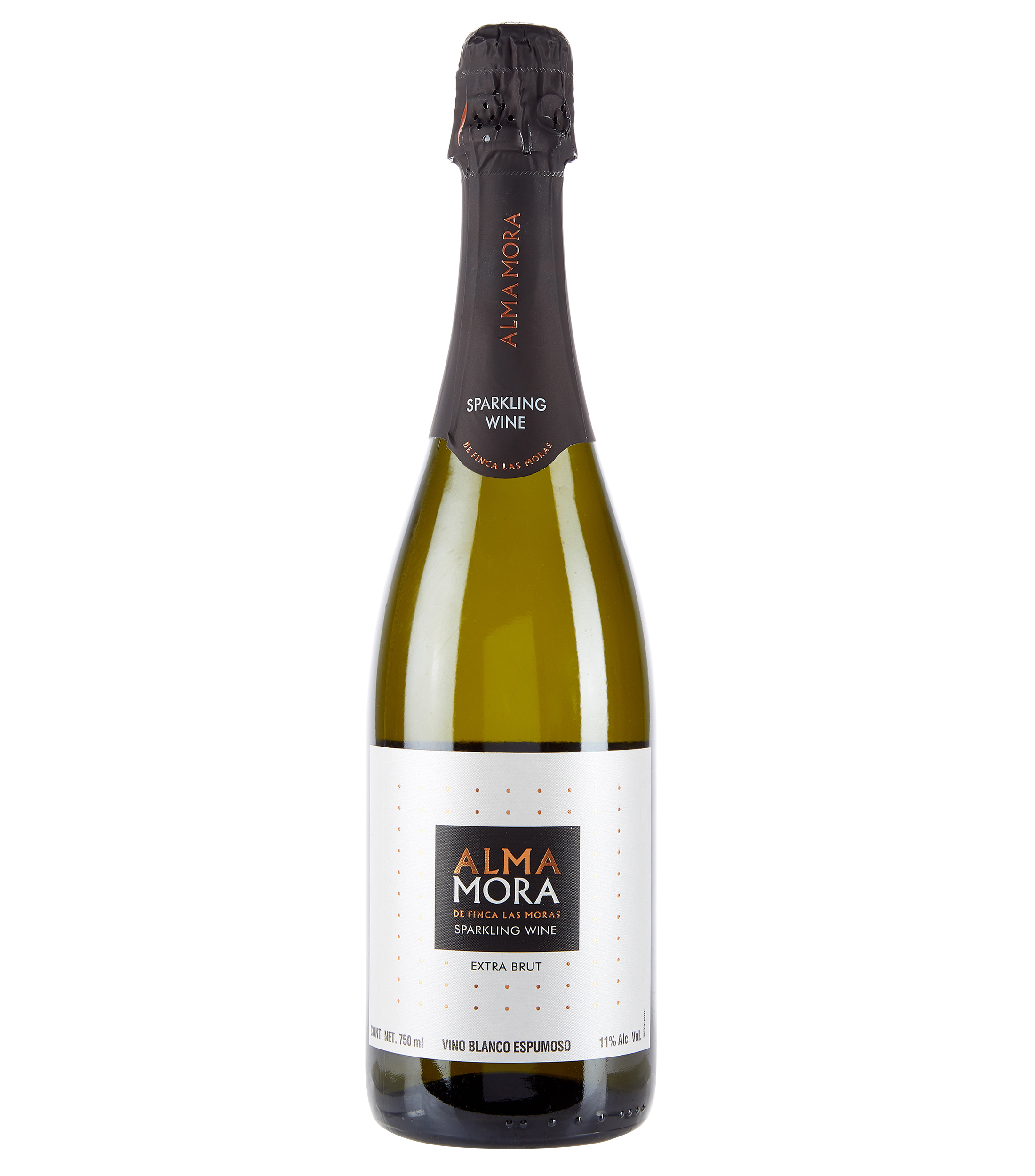 Alma Mora Vino Blanco Espumoso Extra Brut Chardonnay, Semillón, Malbec ...