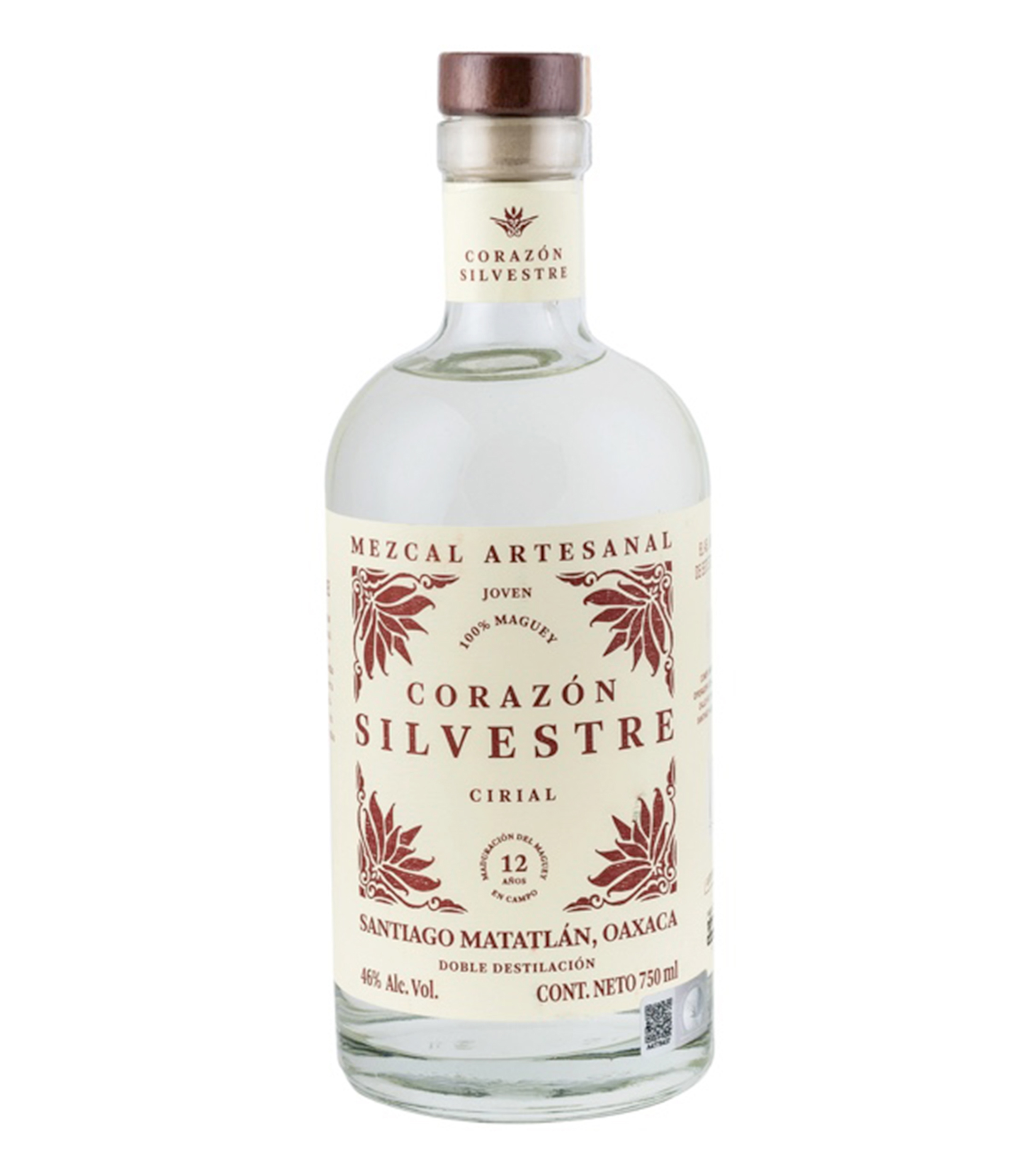 Corazón Silvestre Mezcal Artesanal Cirial, 750 ml - El Palacio de Hierro
