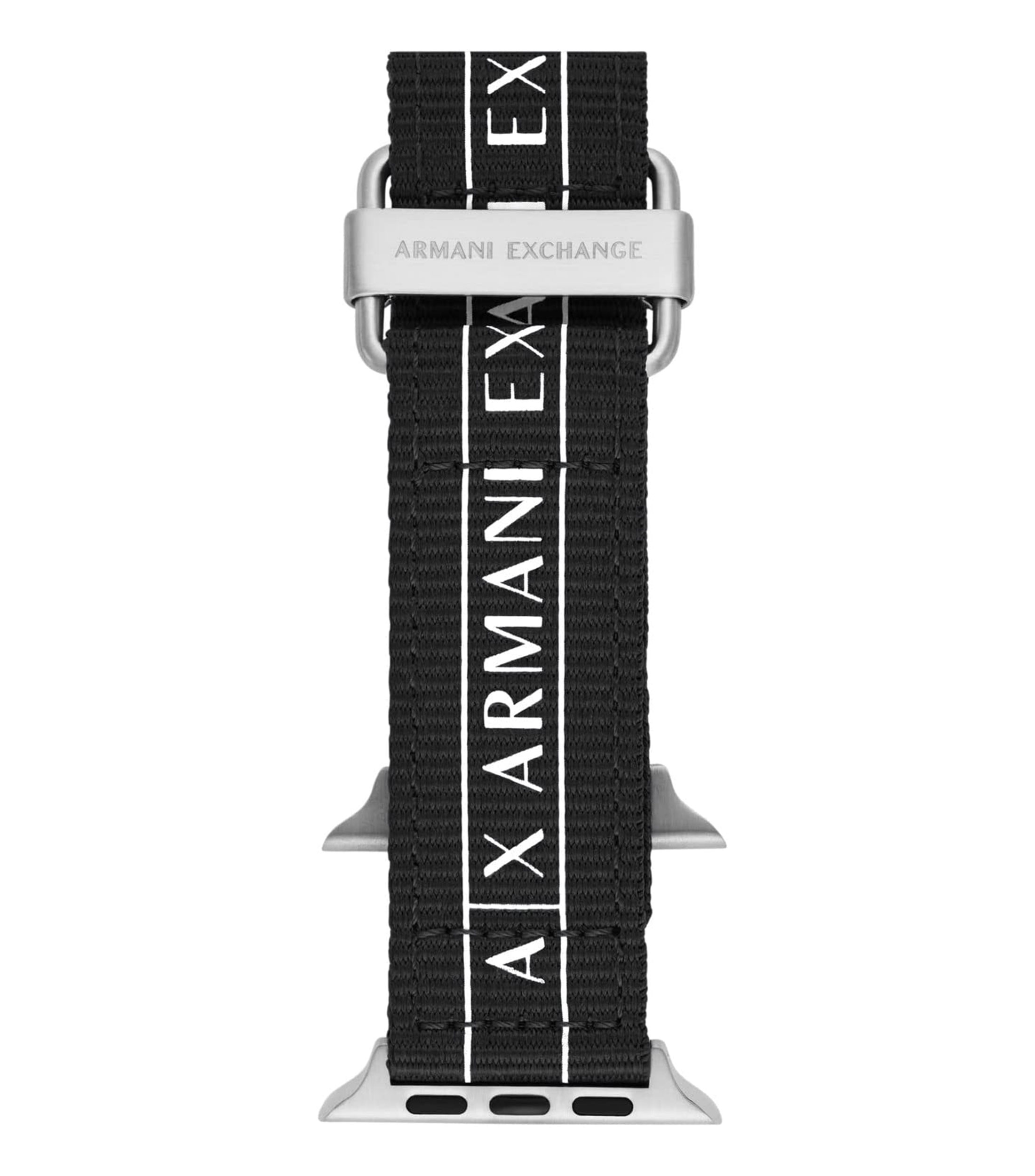 Armani Exchange Extensible para Apple Watch en textil negro - El ...