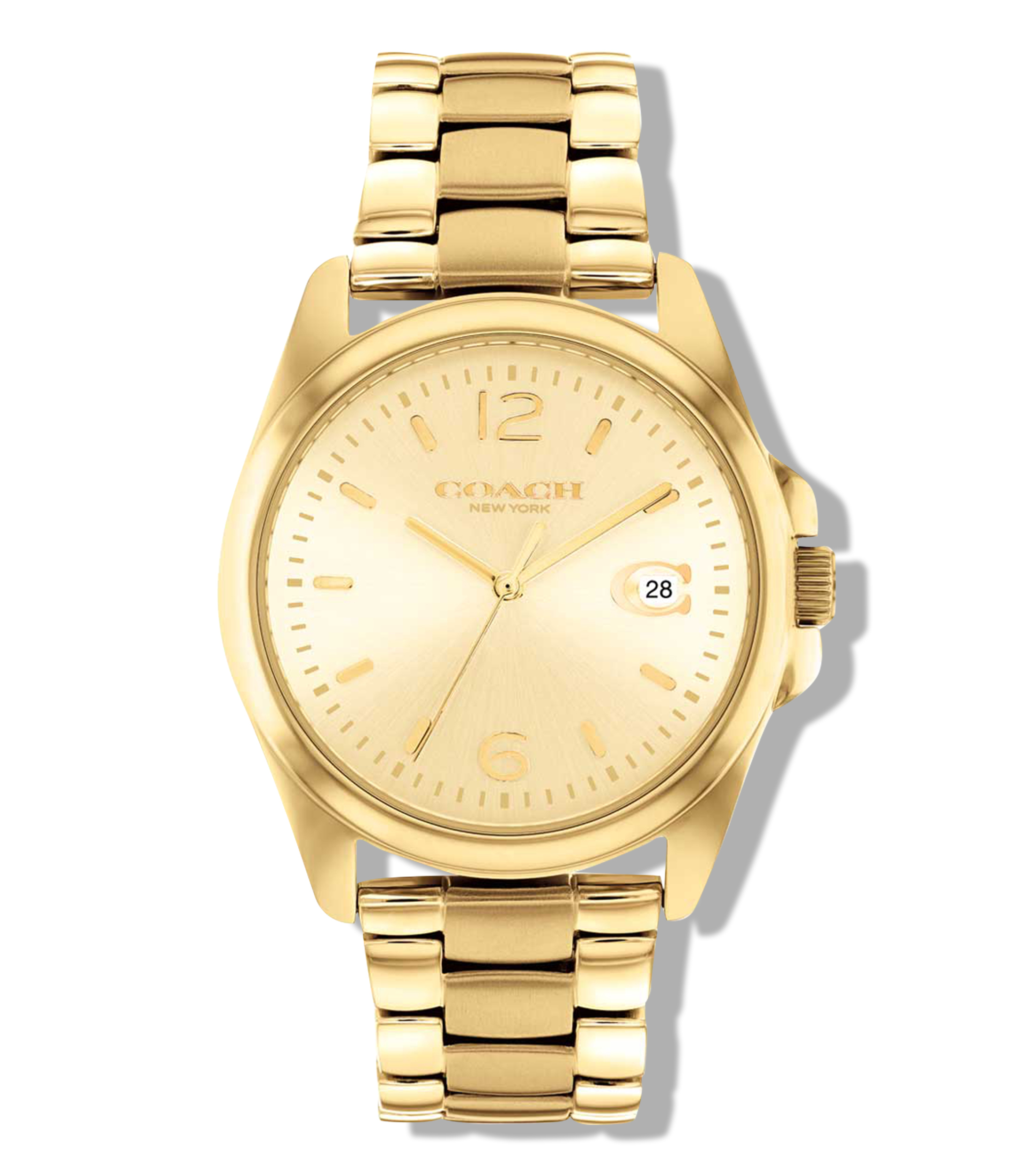 COACH Reloj para Mujer Greyson Casual, dorado - El Palacio de Hierro