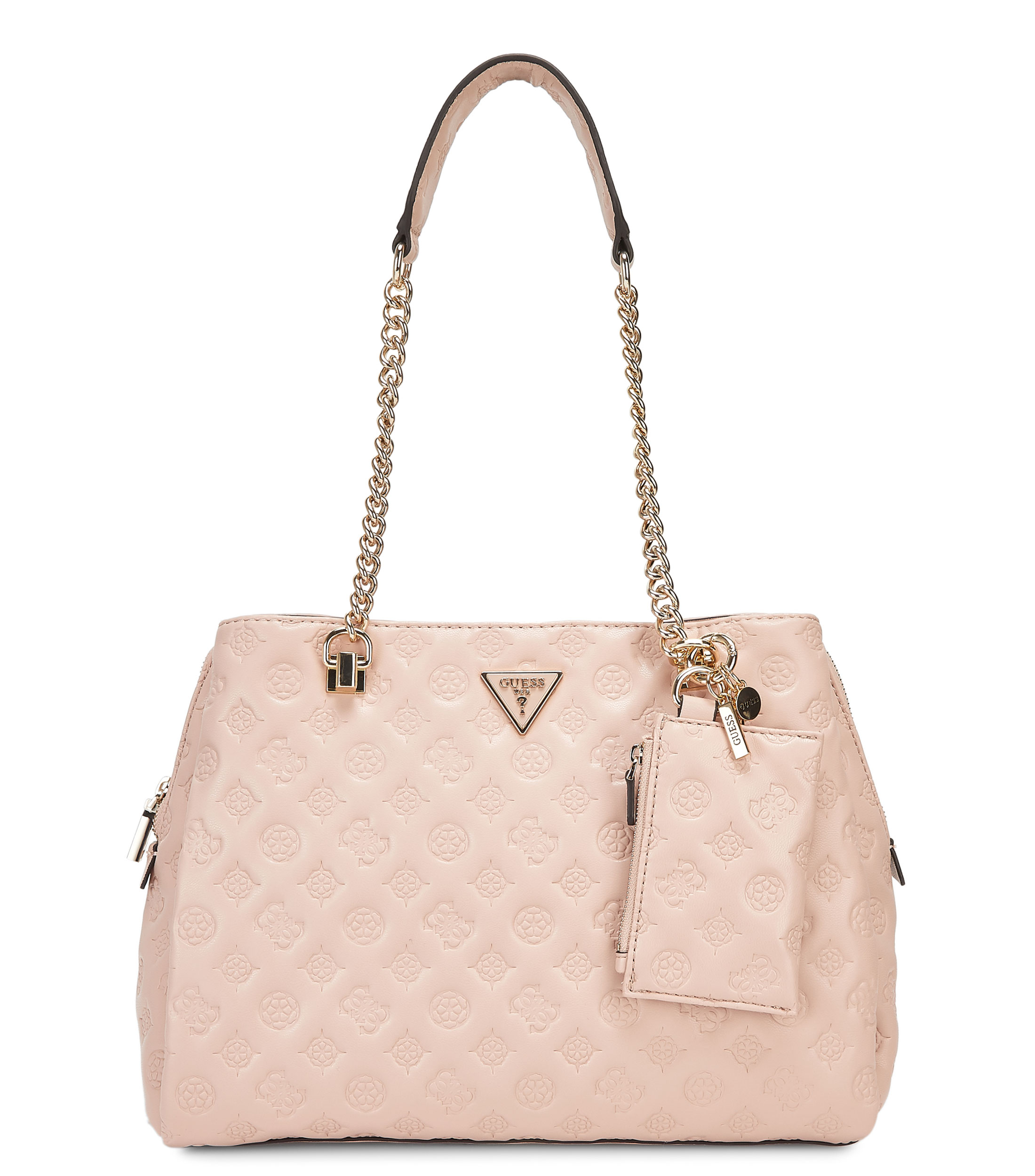 Guess: Bolso Tote rosa La Femme monogram Mujer | El Palacio de Hierro