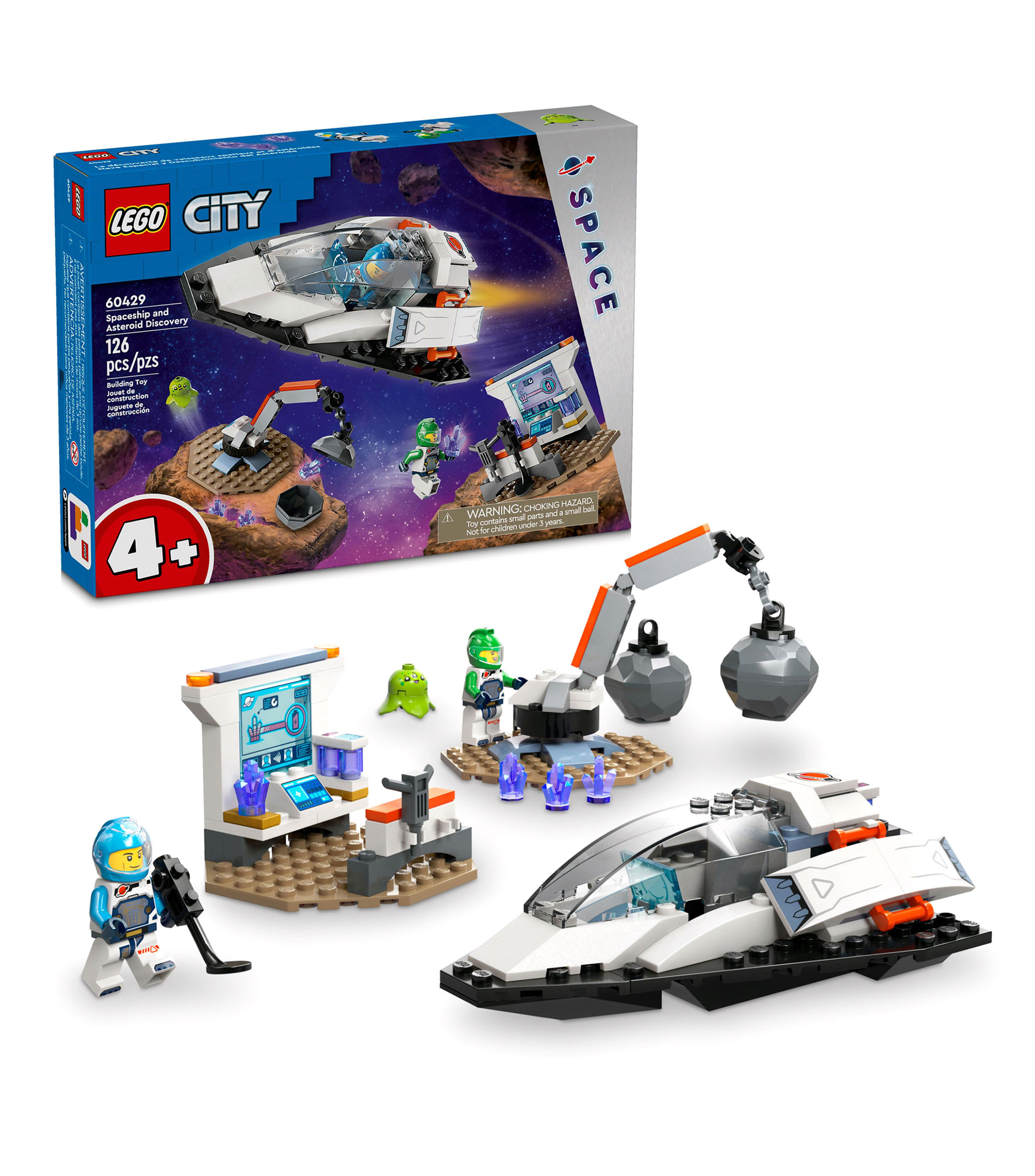 Lego: Lego City, Nave Espacial y Descubrimiento del Asteroide | El ...