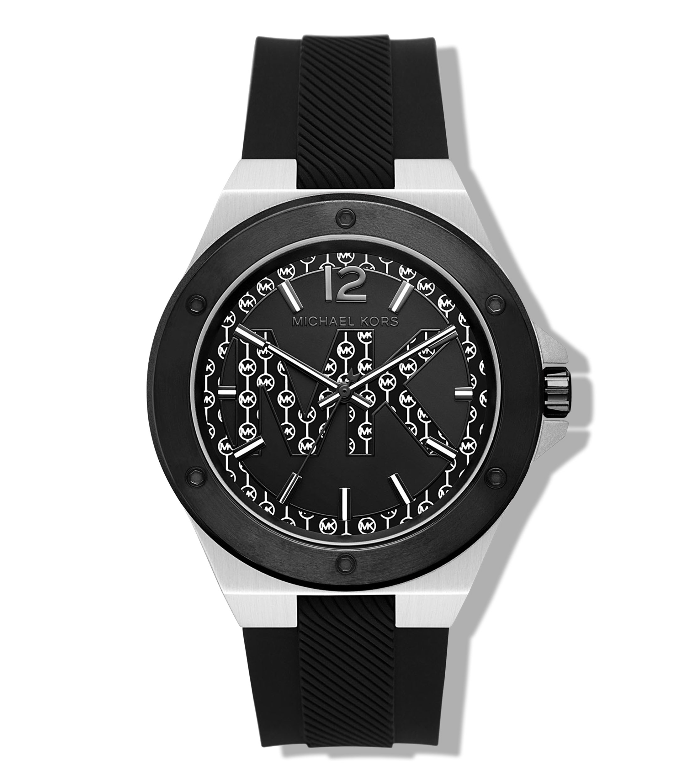 Michael Kors Reloj para Hombre Lennox Casual, Plateado y Negro - El ...