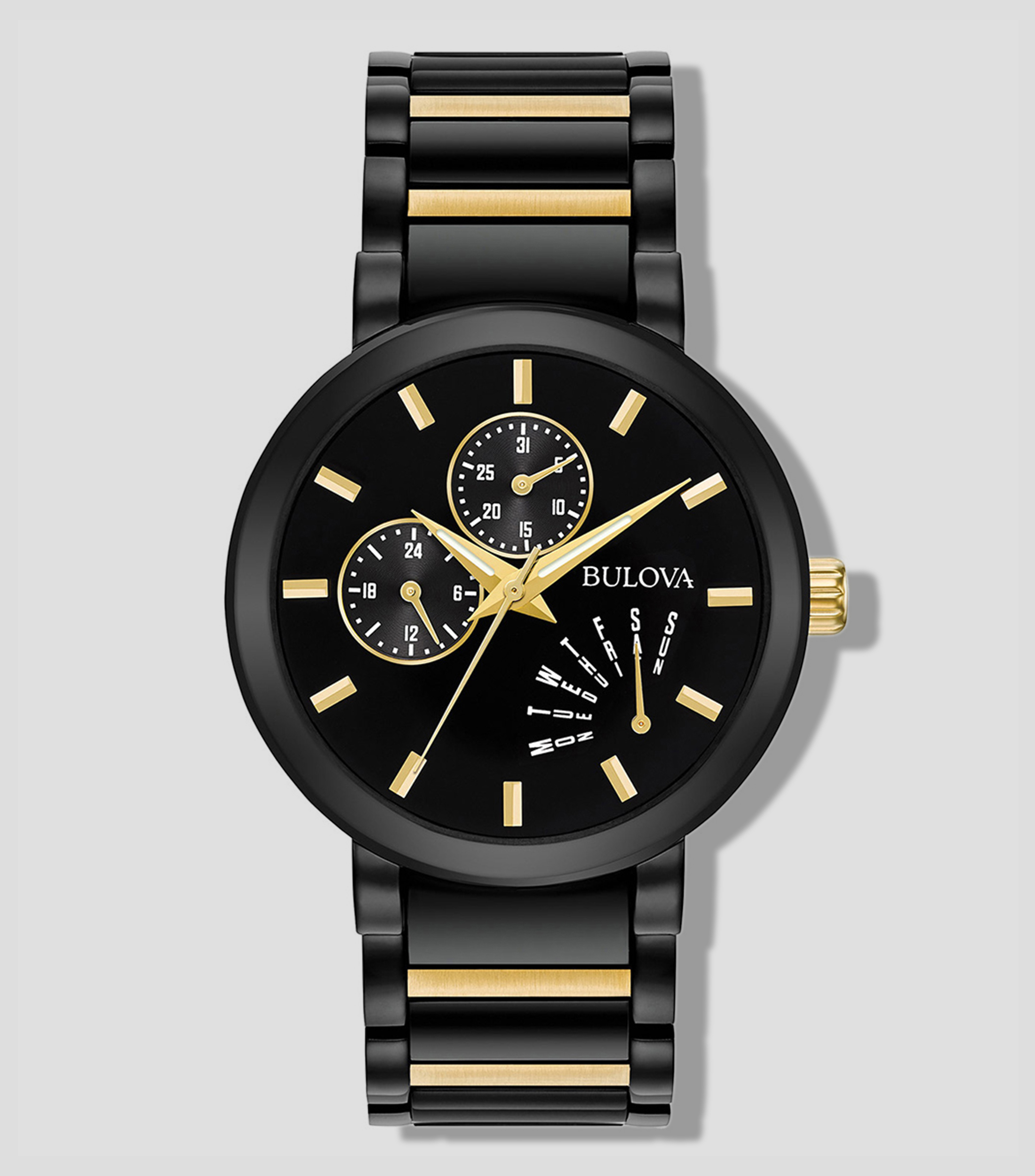 Bulova Reloj para Hombre Classic Casual, Negro - El Palacio de Hierro