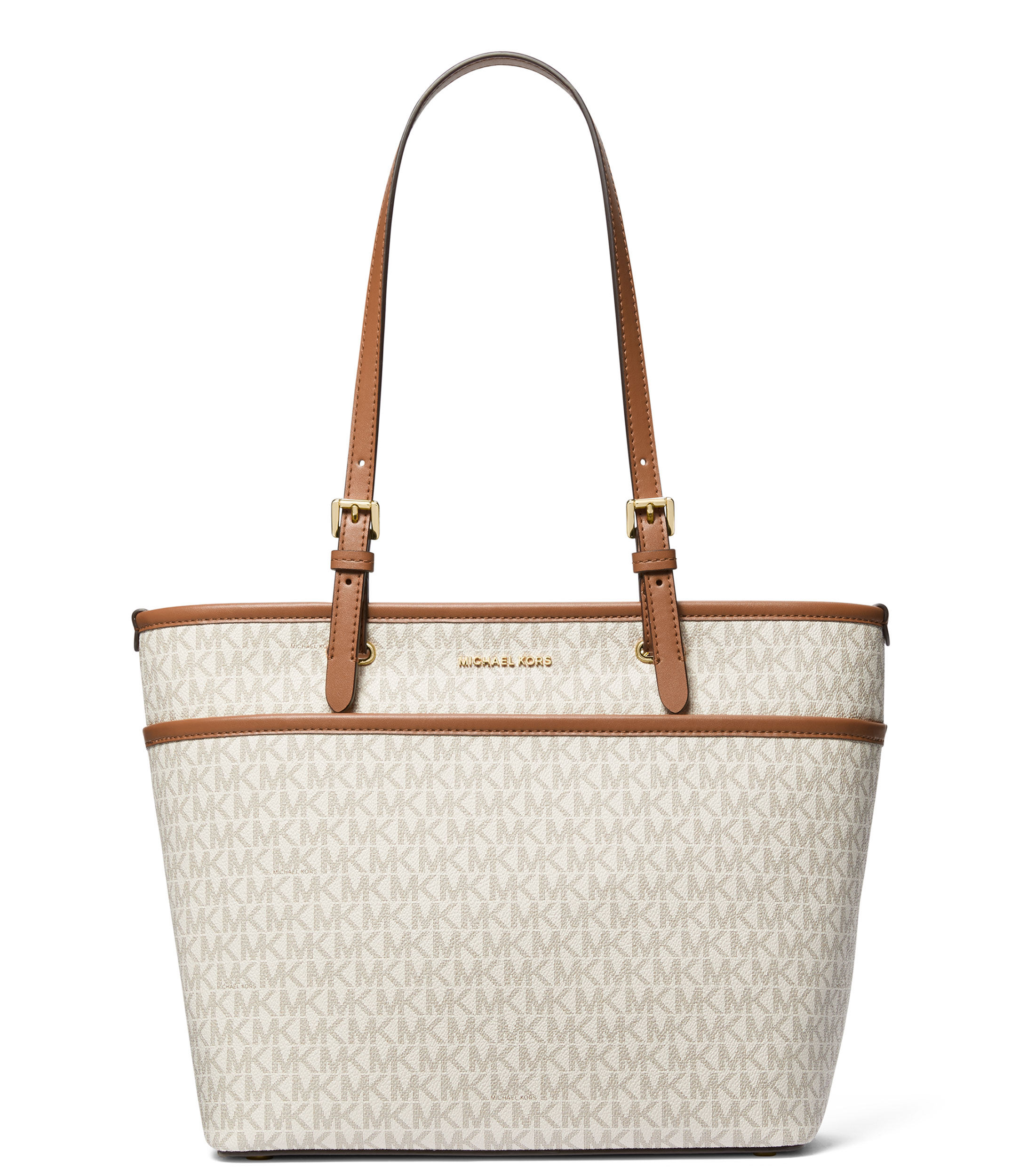 Michael Kors: Bolso tote beige Winston monogram Mujer | El Palacio de ...