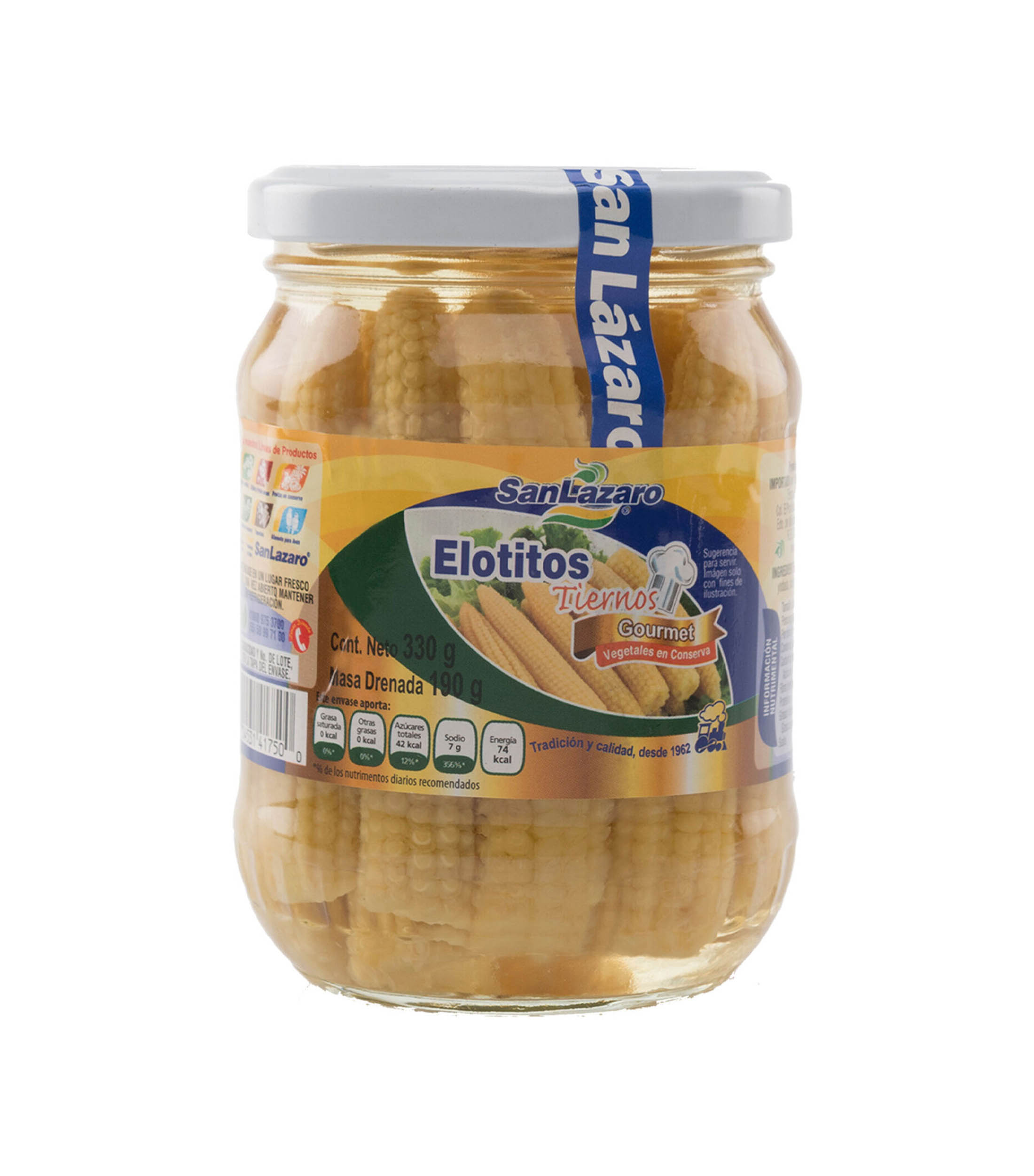 San Lázaro Elotes Tiernos, 330 g - El Palacio de Hierro