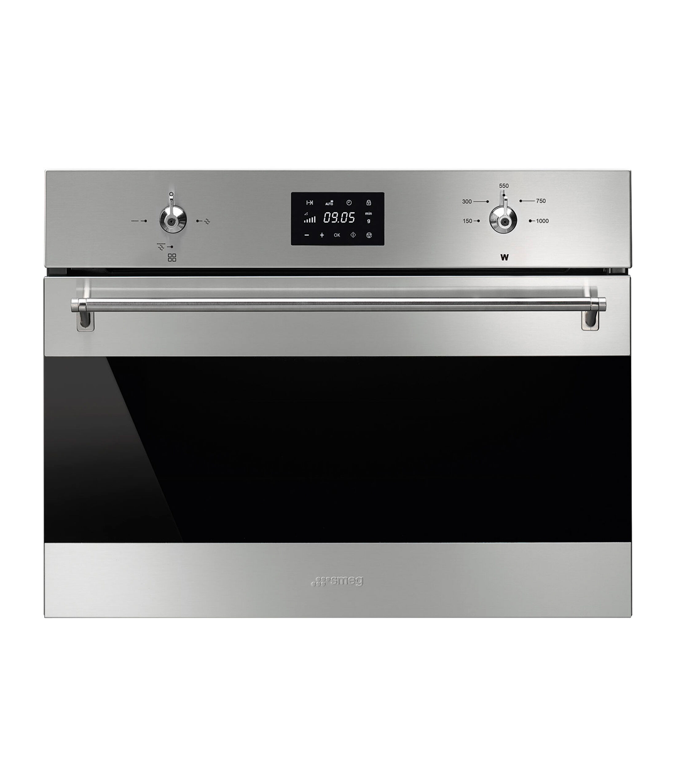 Smeg: Horno de Microondas Empotrable en acero inoxidable | El Palacio de Hierro