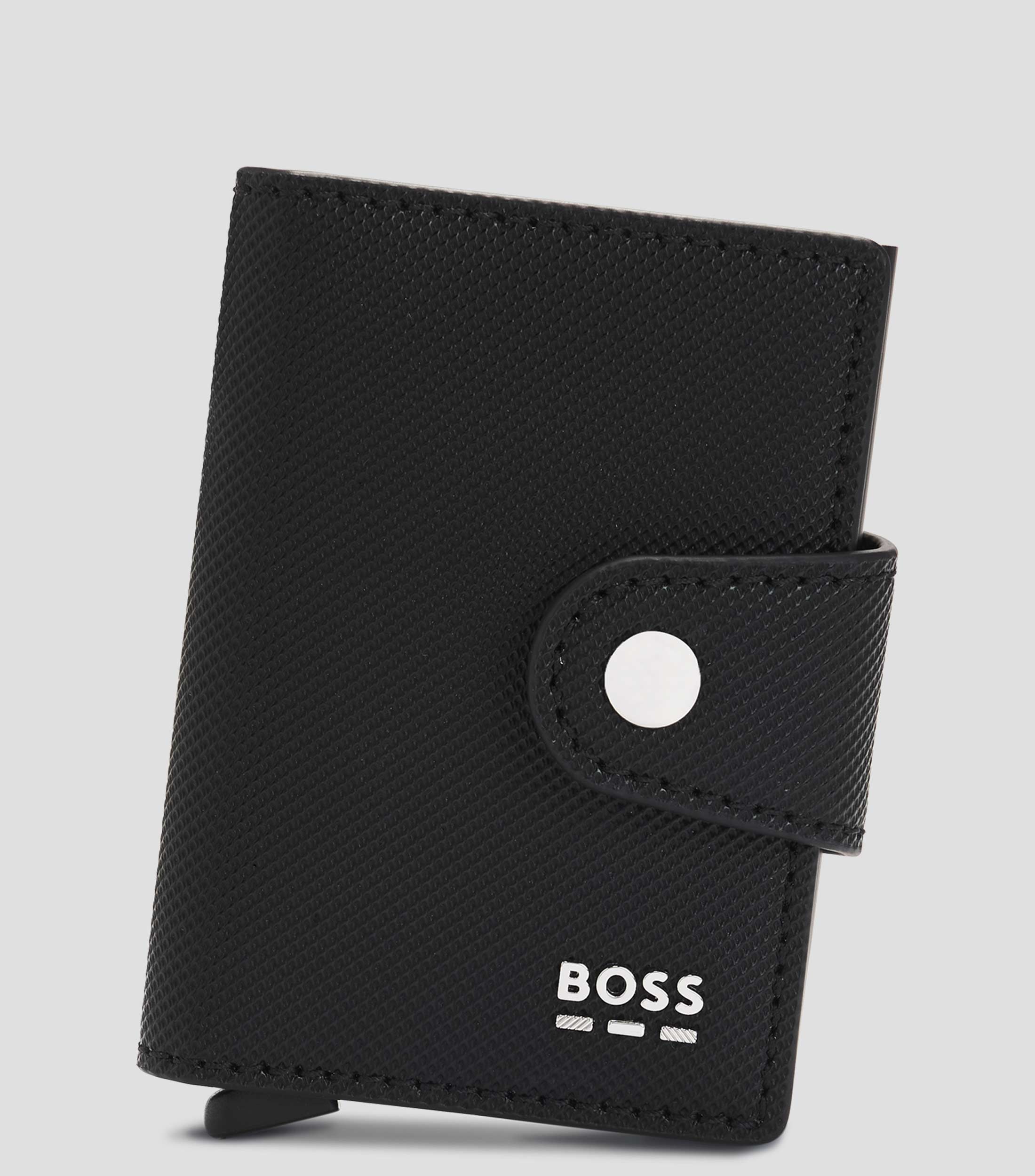 Boss: Tarjetero con textura y tecnología Secrid Hombre | El Palacio de ...