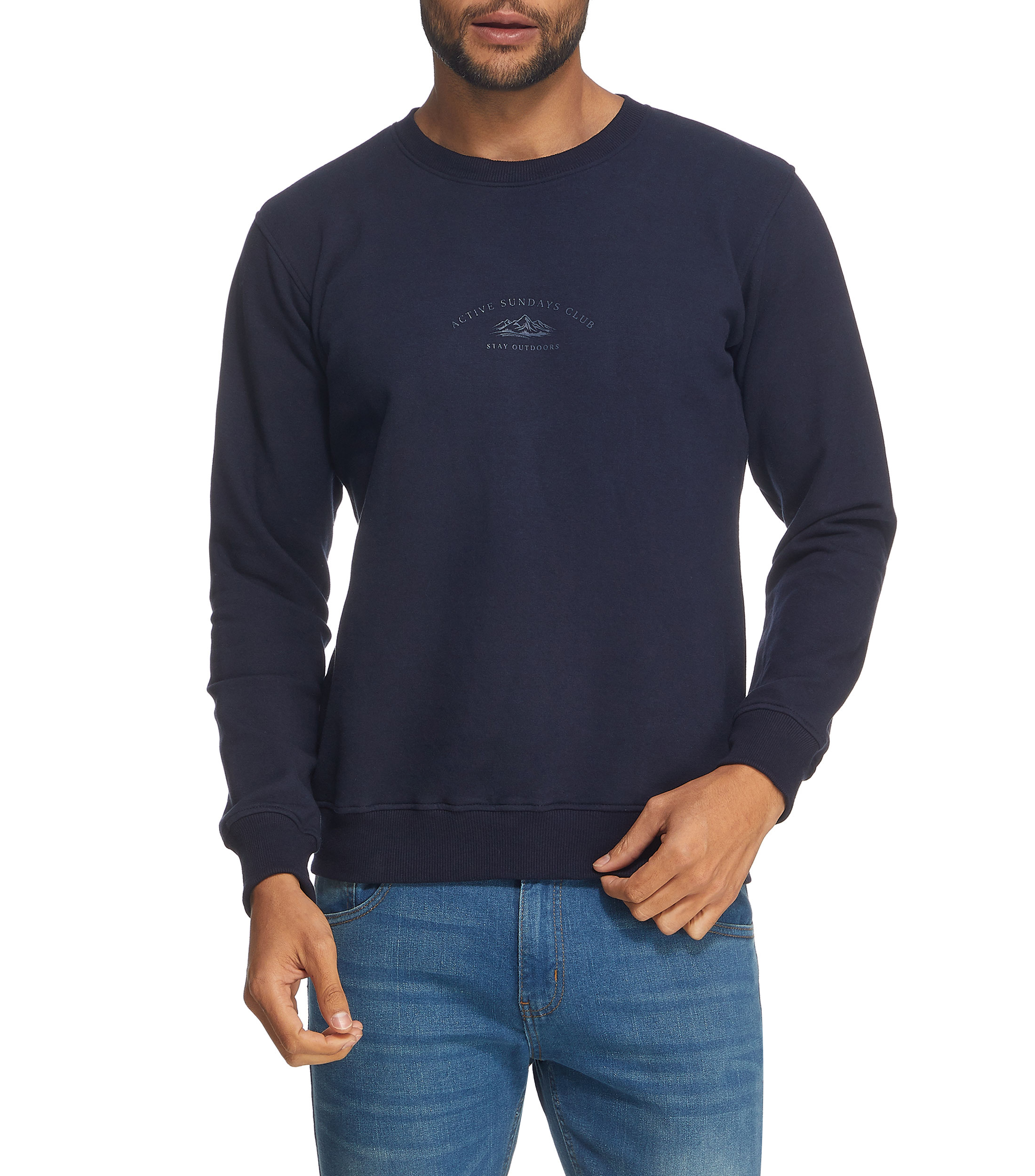 Epsilon: Sudadera Estampada Hombre | El Palacio de Hierro
