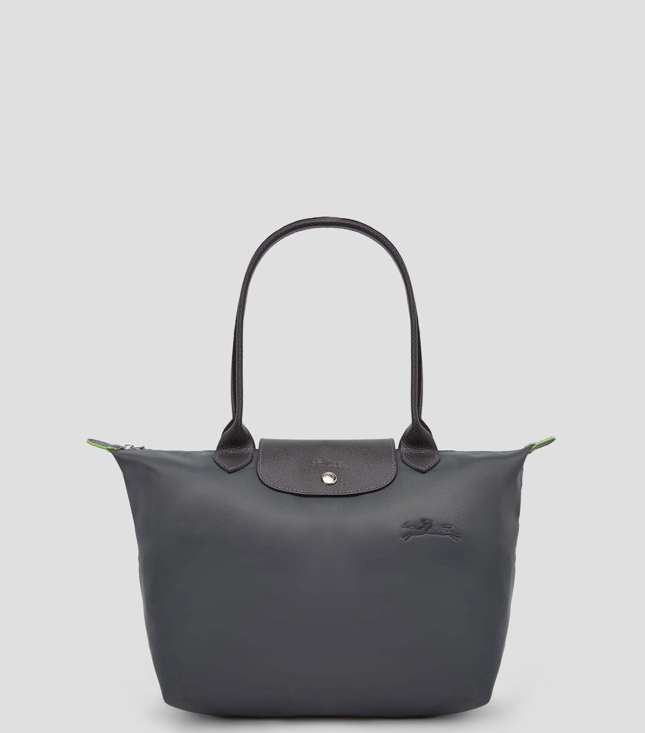 Longchamp: Bolso shoulder gris Mujer | El Palacio de Hierro