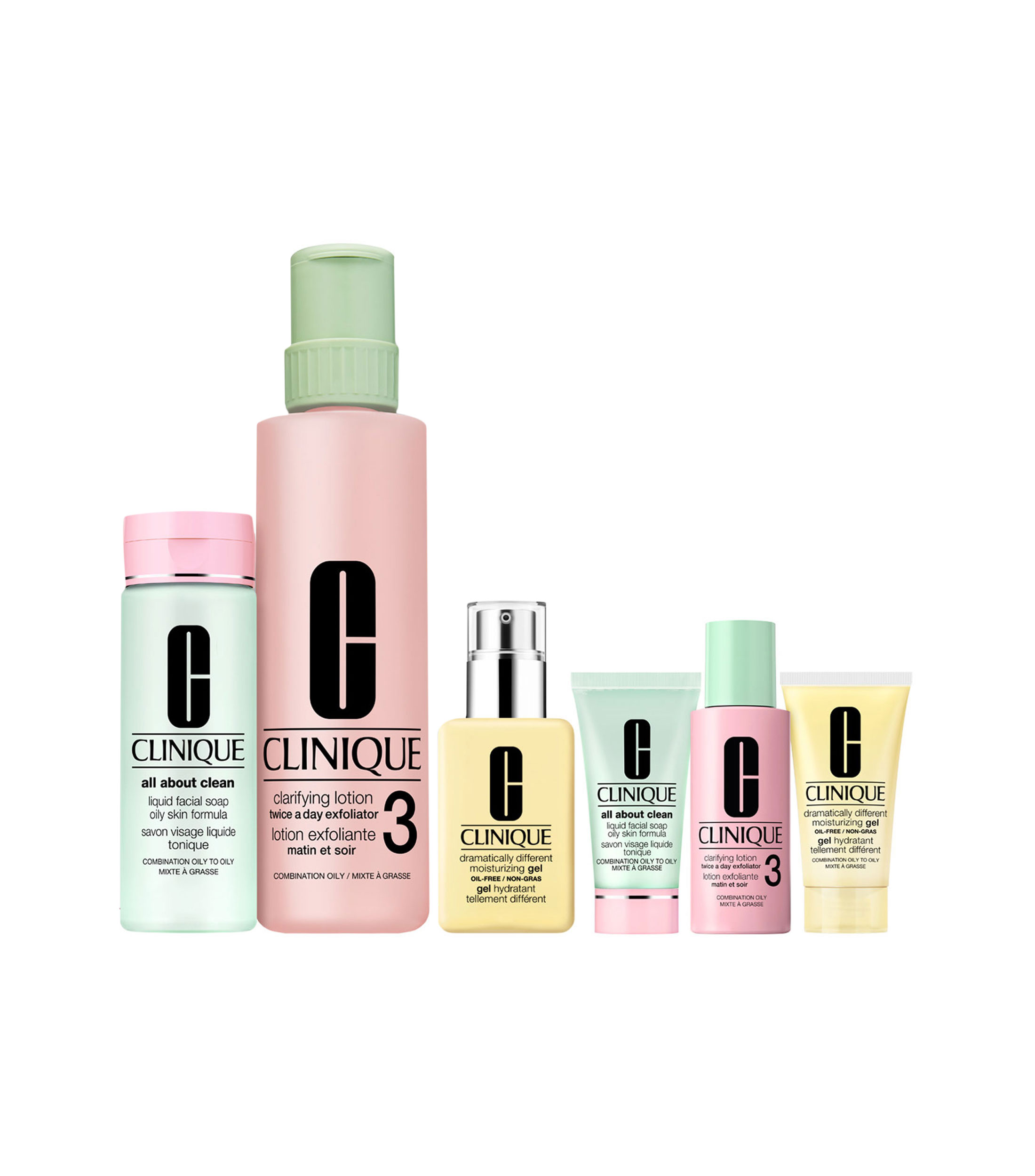 Clinique Set de Tratamiento Facial Great Skin Everywhere Mujer - El ...