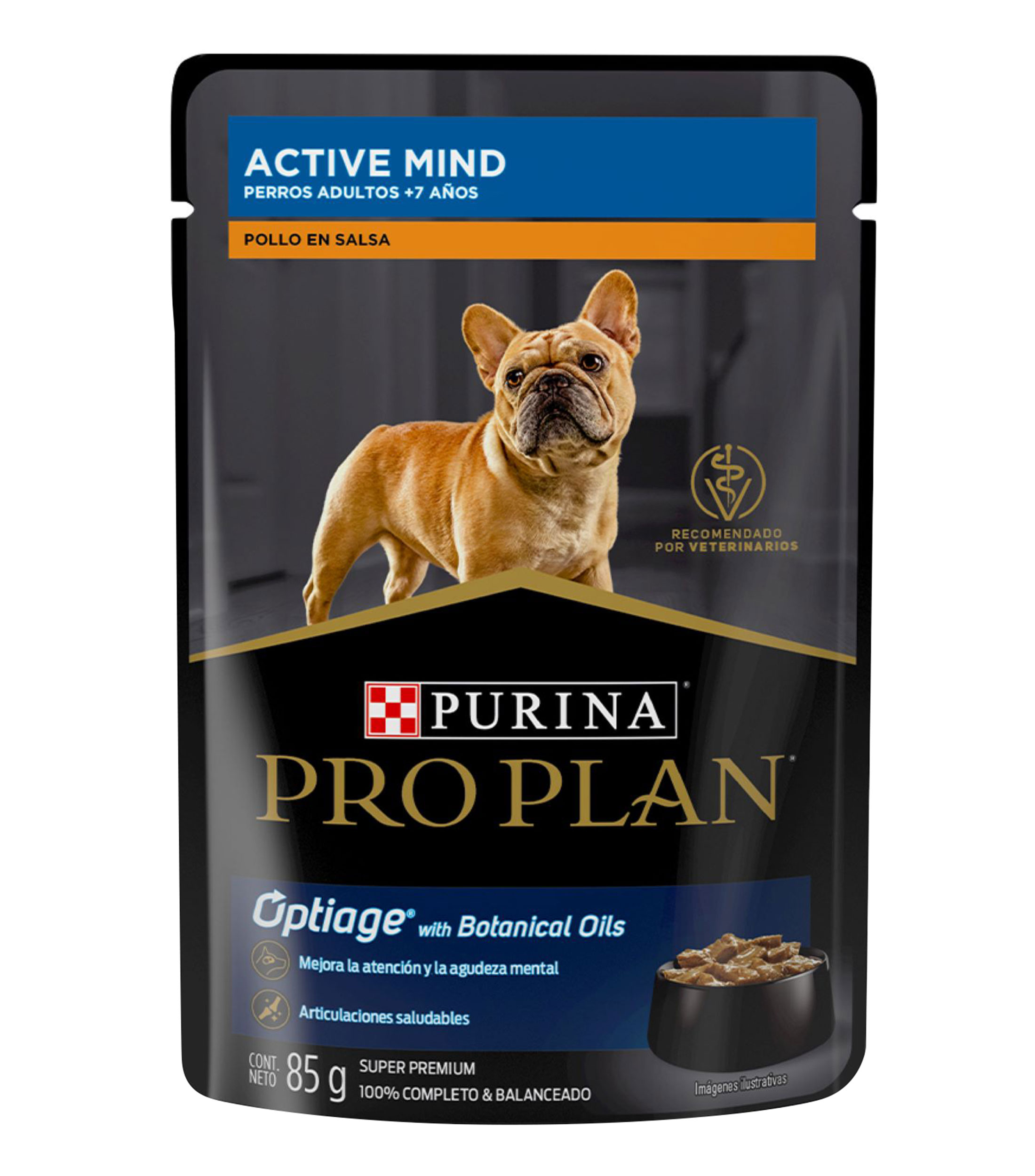 Purina Pro Plan Alimento Húmedo para Perro Active Mind - Adulto, 85 g ...