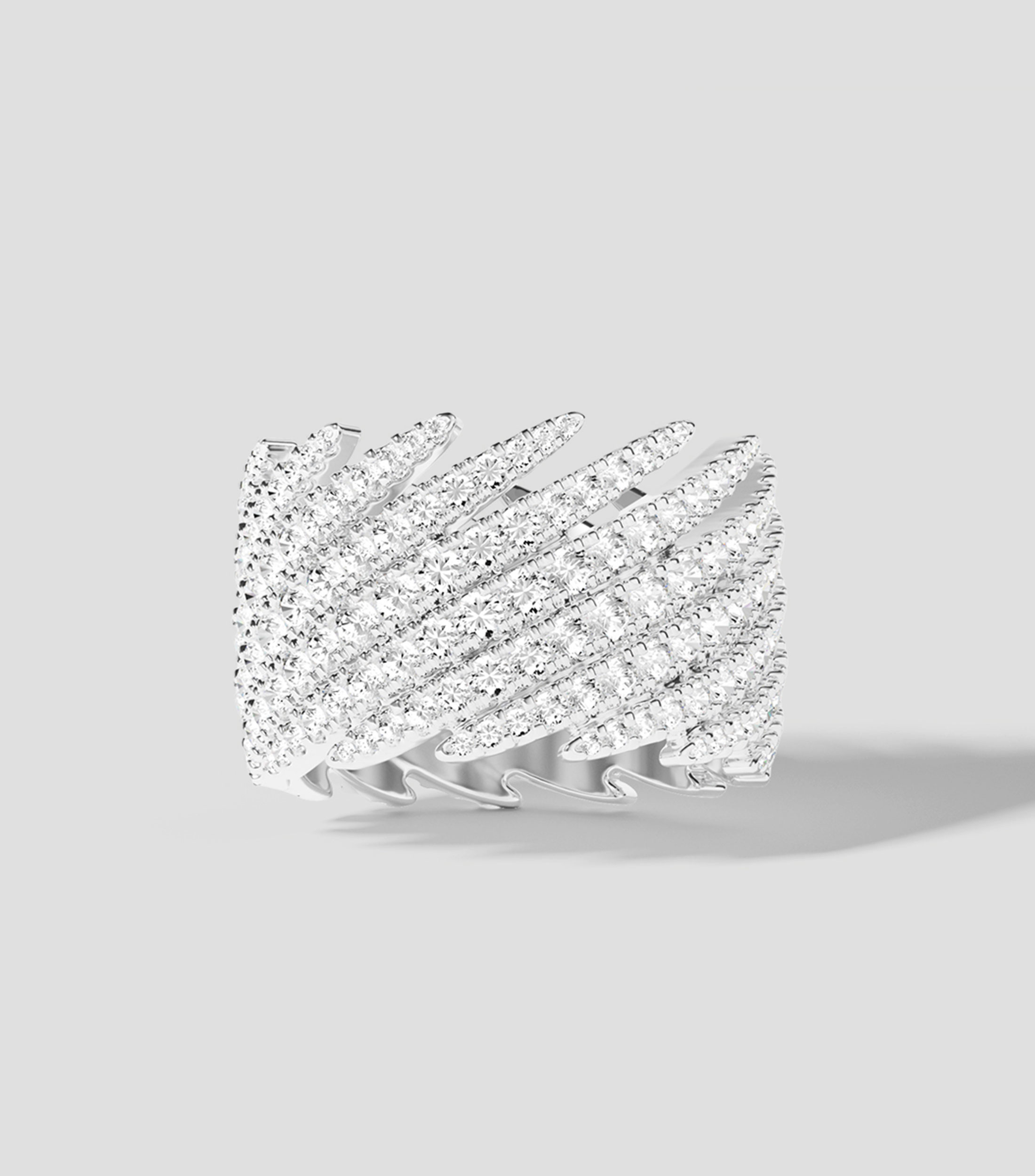 APM Monaco Anillo en Plata Hojas de Palmera Mujer |El Palacio de Hierro