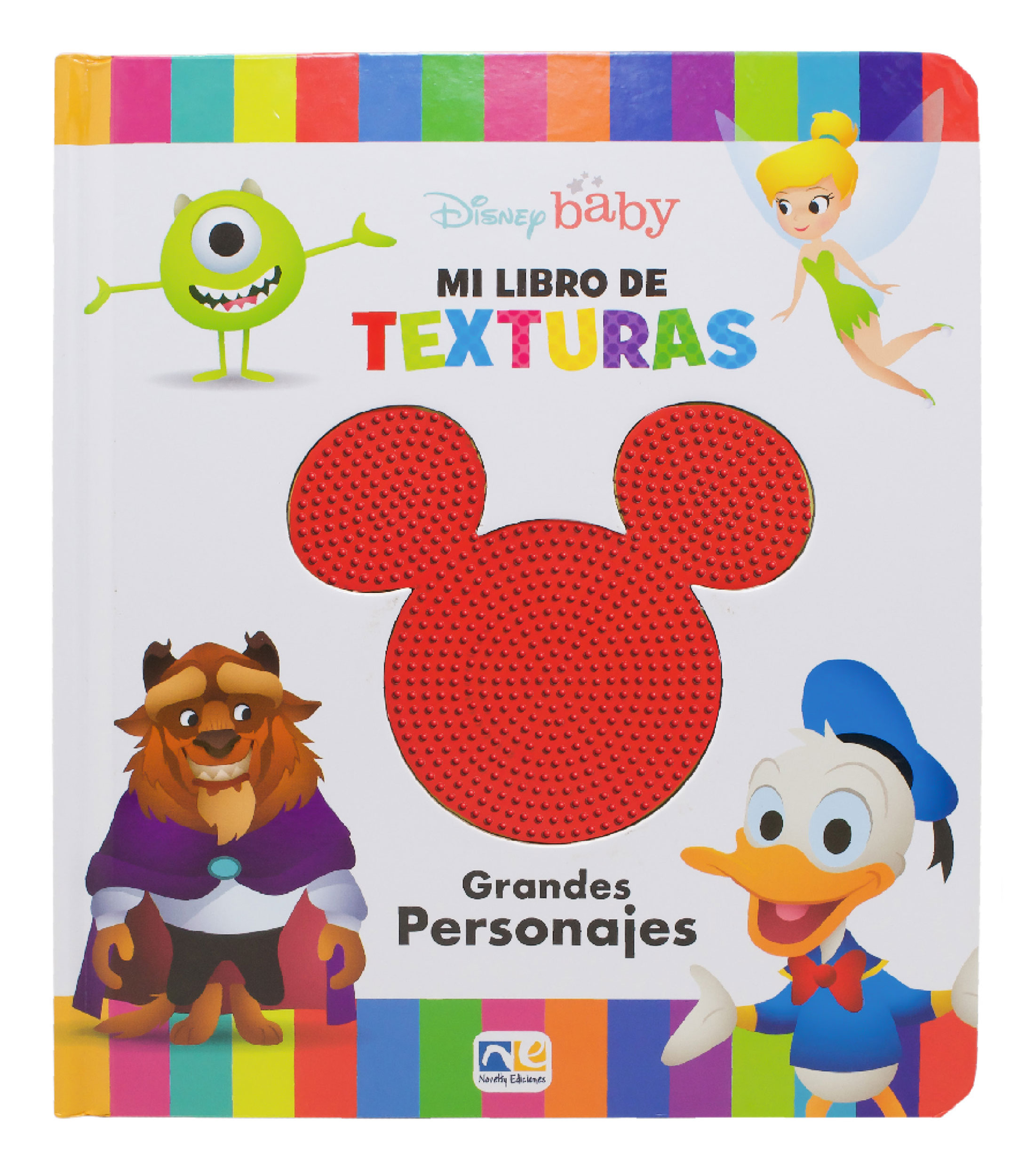 Novelty Corp: Mi primer libro con texturas Disney Grandes Personajes ...