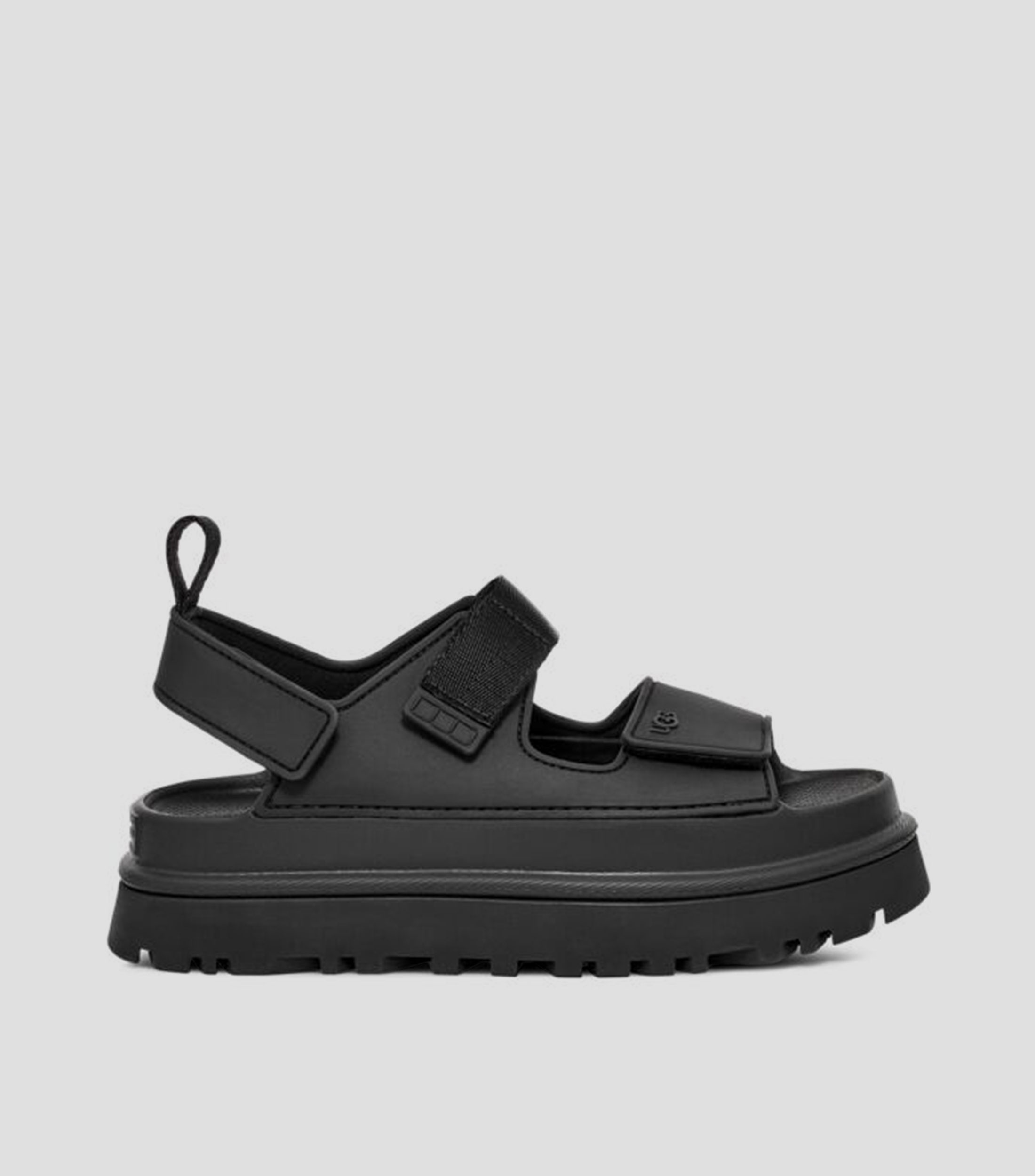 Ugg: Sandalias con tacón bajo de plataforma Goldengl Mujer | El Palacio ...