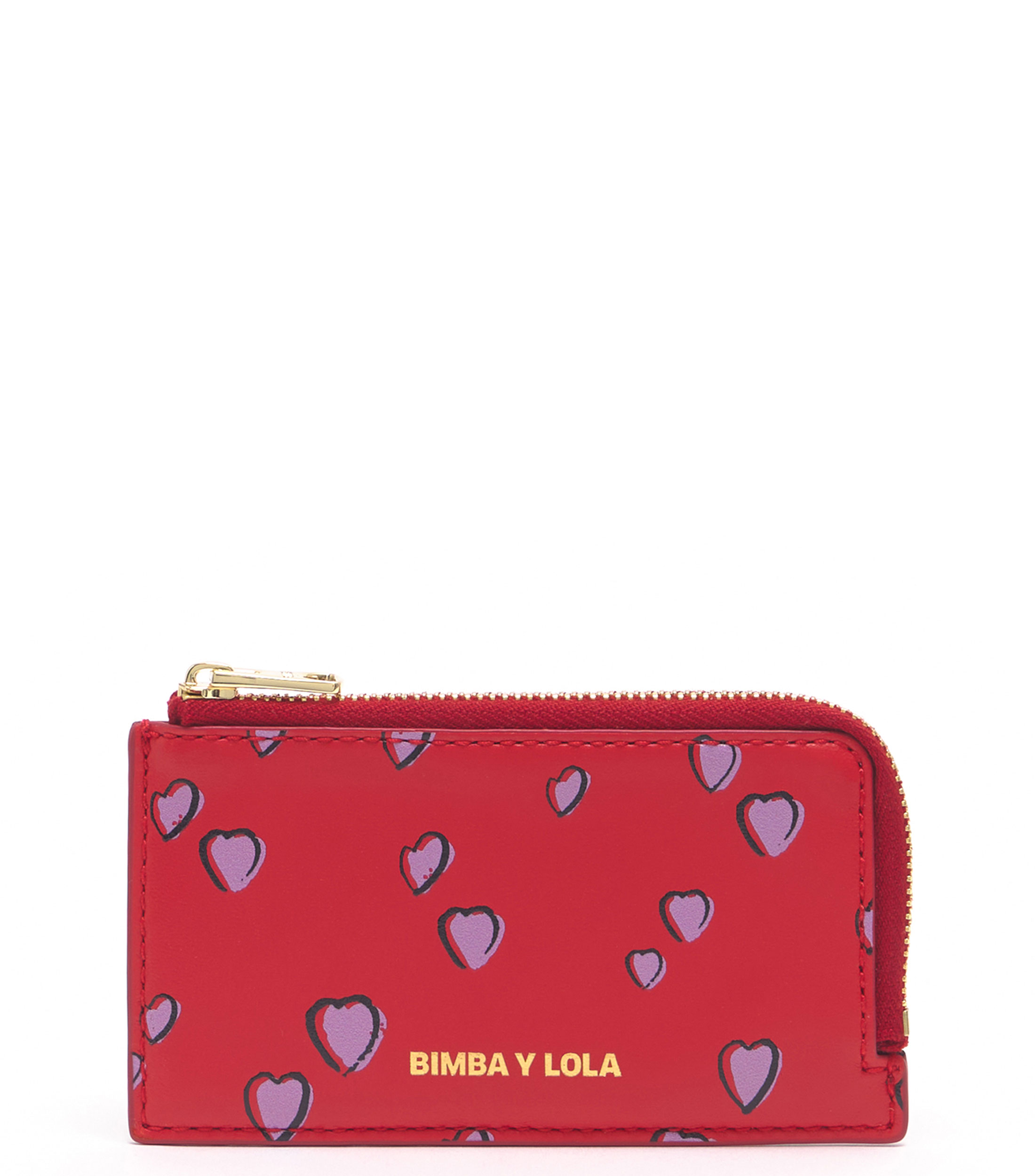 Bimba y Lola: Monedero rojo en piel Mujer | El Palacio de Hierro