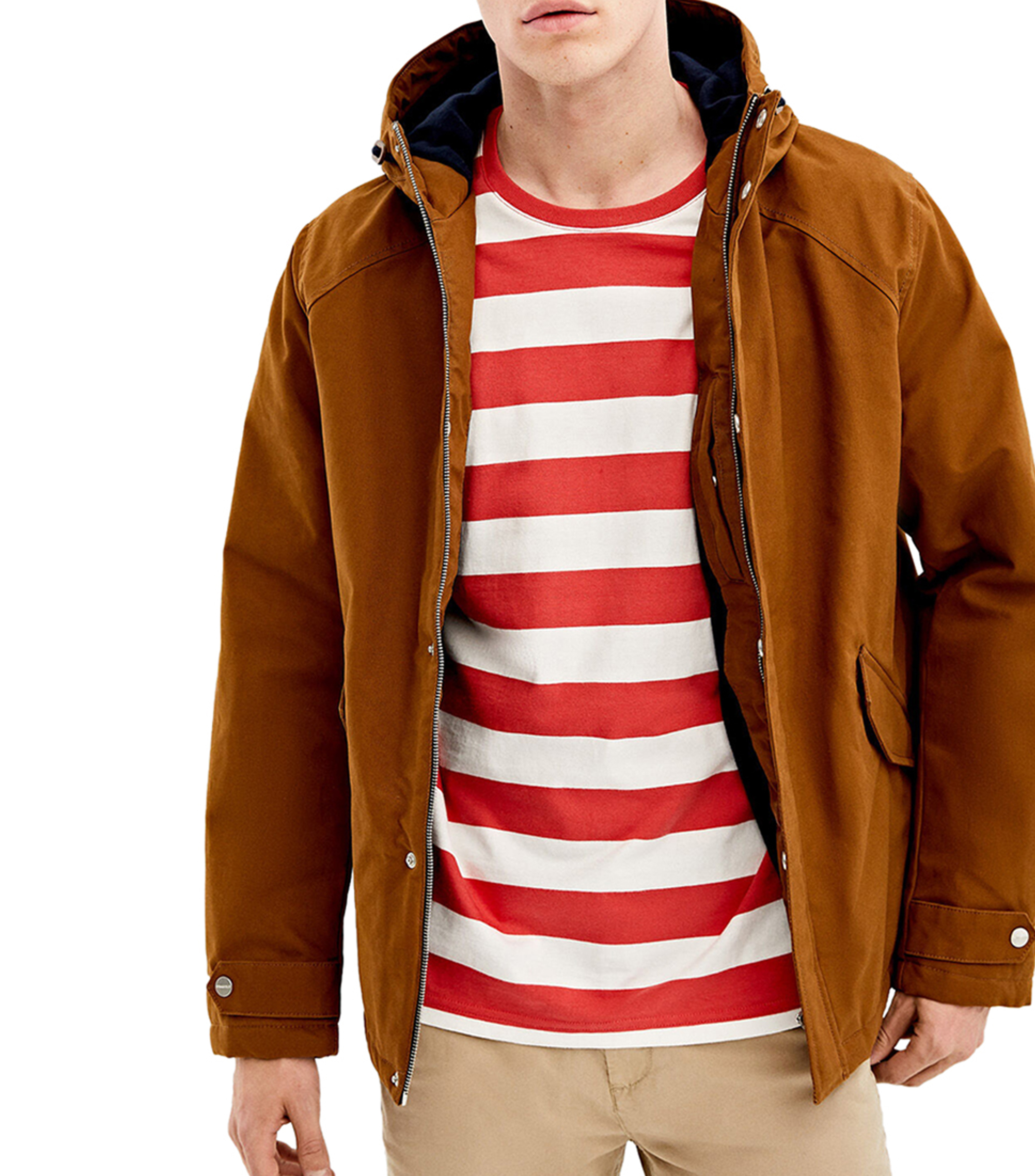 Springfield Chamarra con capucha Hombre