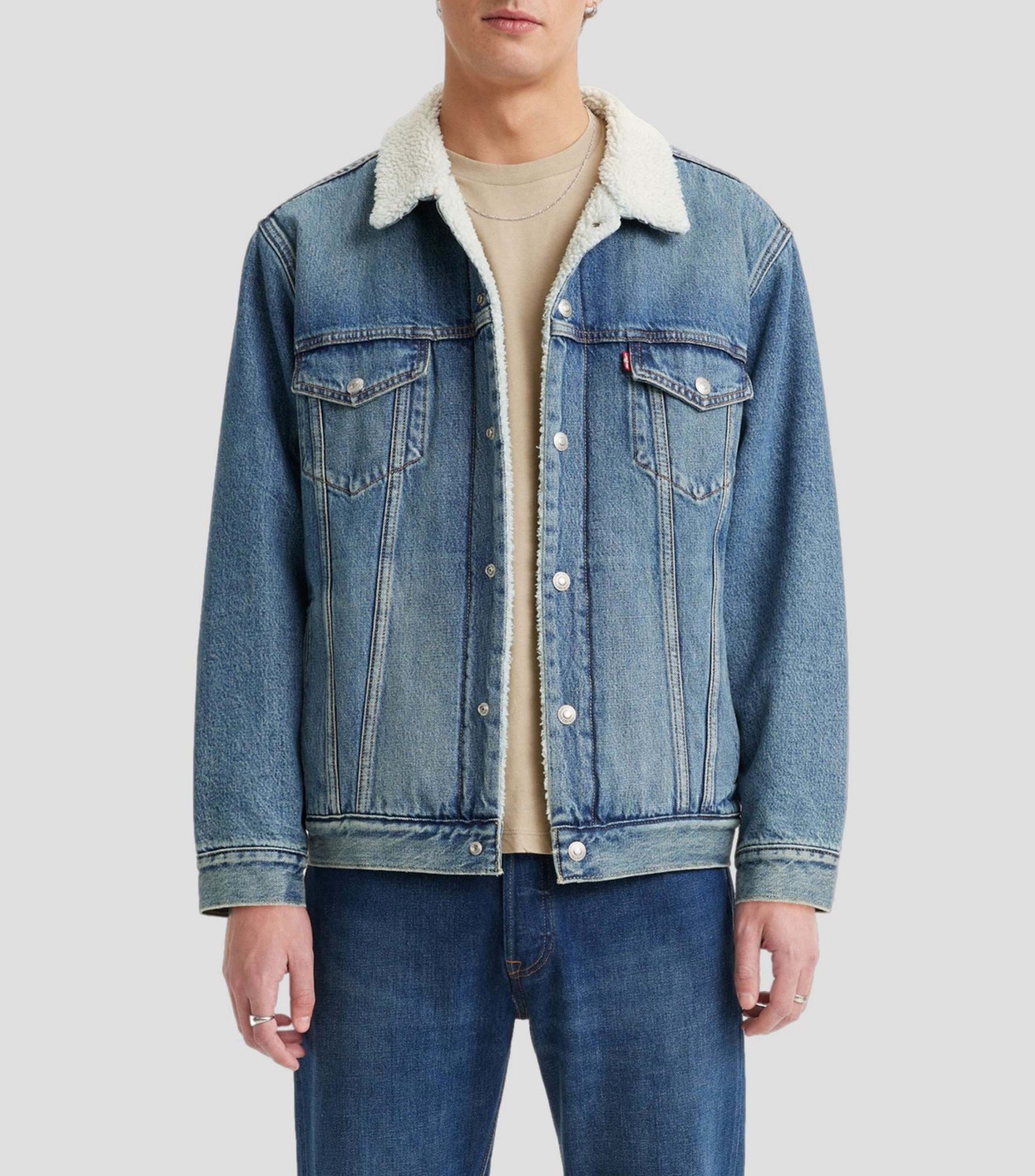 Levi's Chamarra Trucker de mezclilla Hombre - El Palacio de Hierro