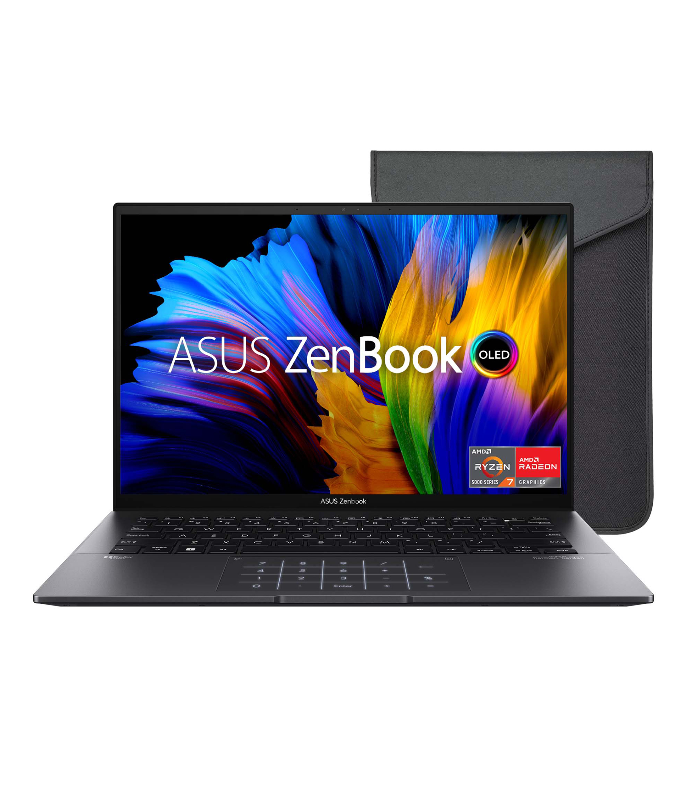 Asus Laptop Zenbook 14 OLED, 14", AMD Radeon Graphics, AMD Ryzen 7 ...