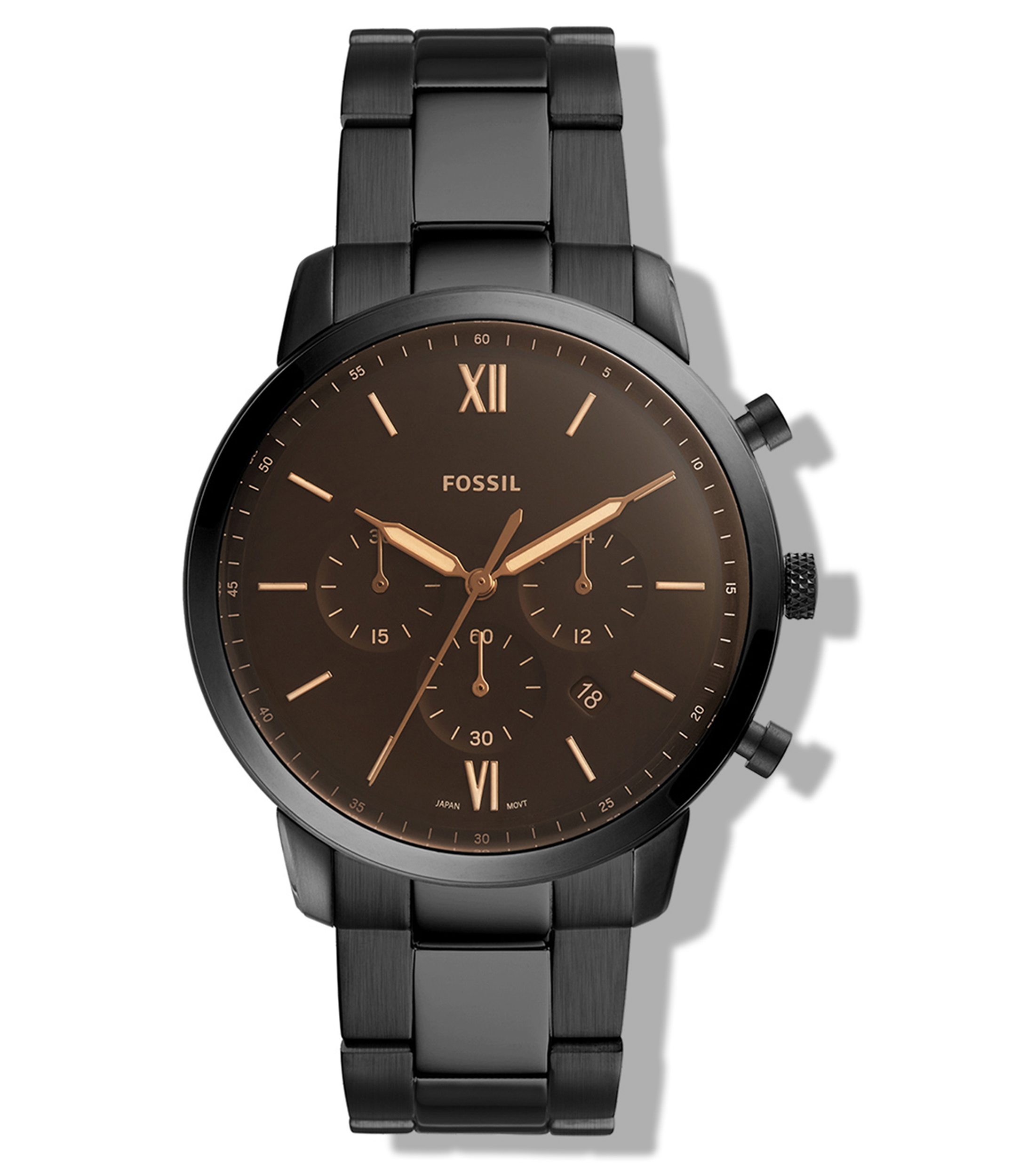 Fossil Reloj Neutra Chrono Dress Hombre- El Palacio de Hierro