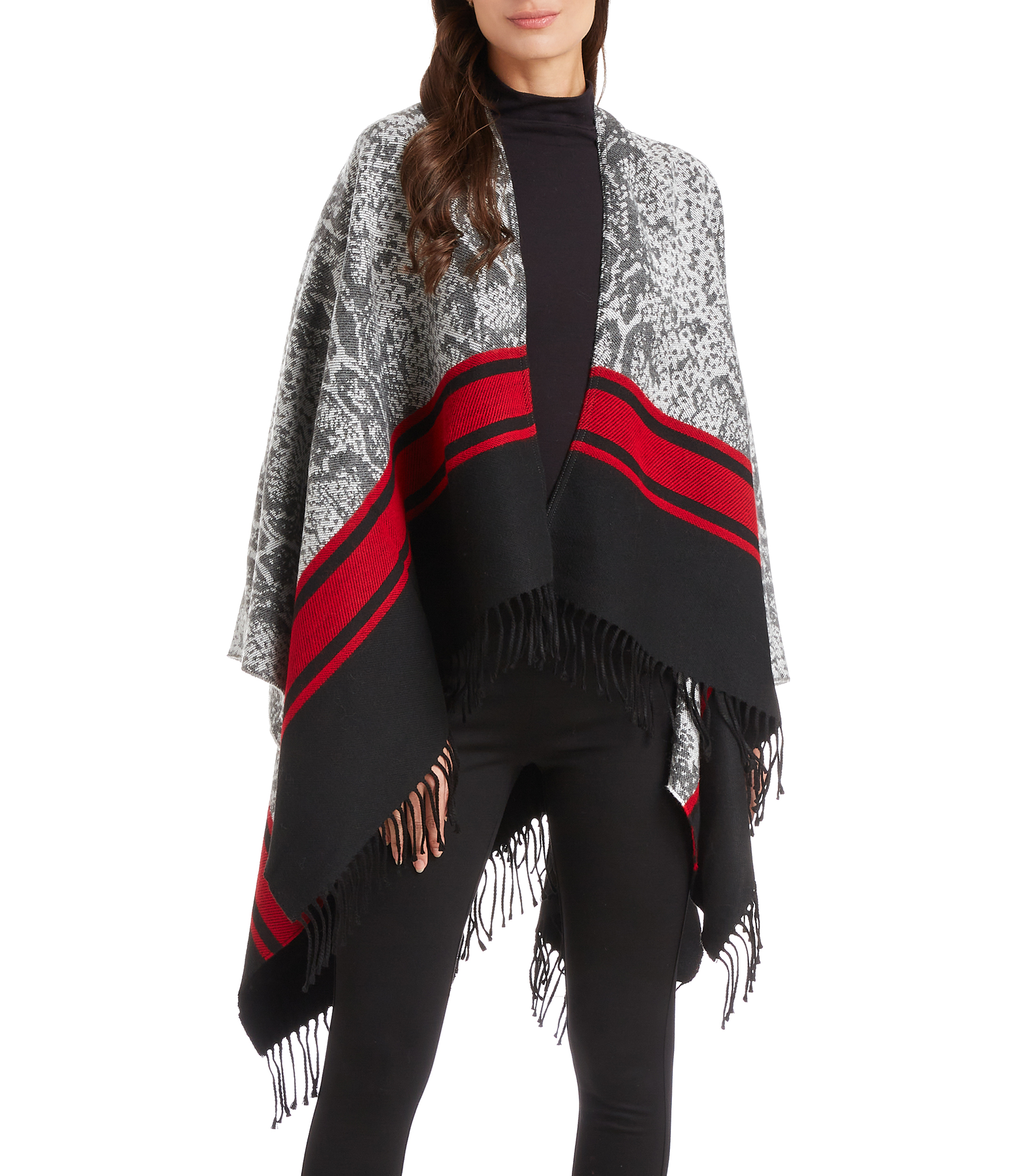 Chester & Peck Capa con franjas Mujer - El Palacio de Hierro