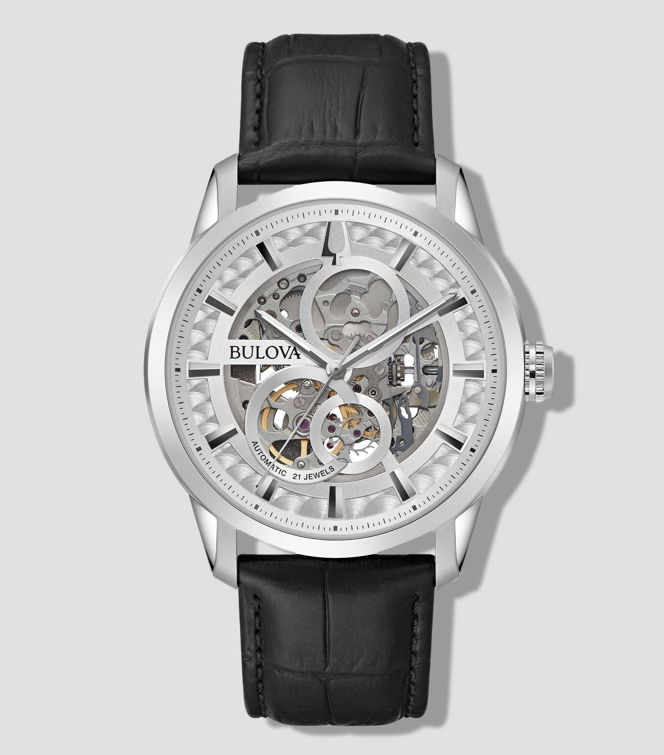 Bulova Reloj para Hombre Sutton Casual, plata - El Palacio de Hierro